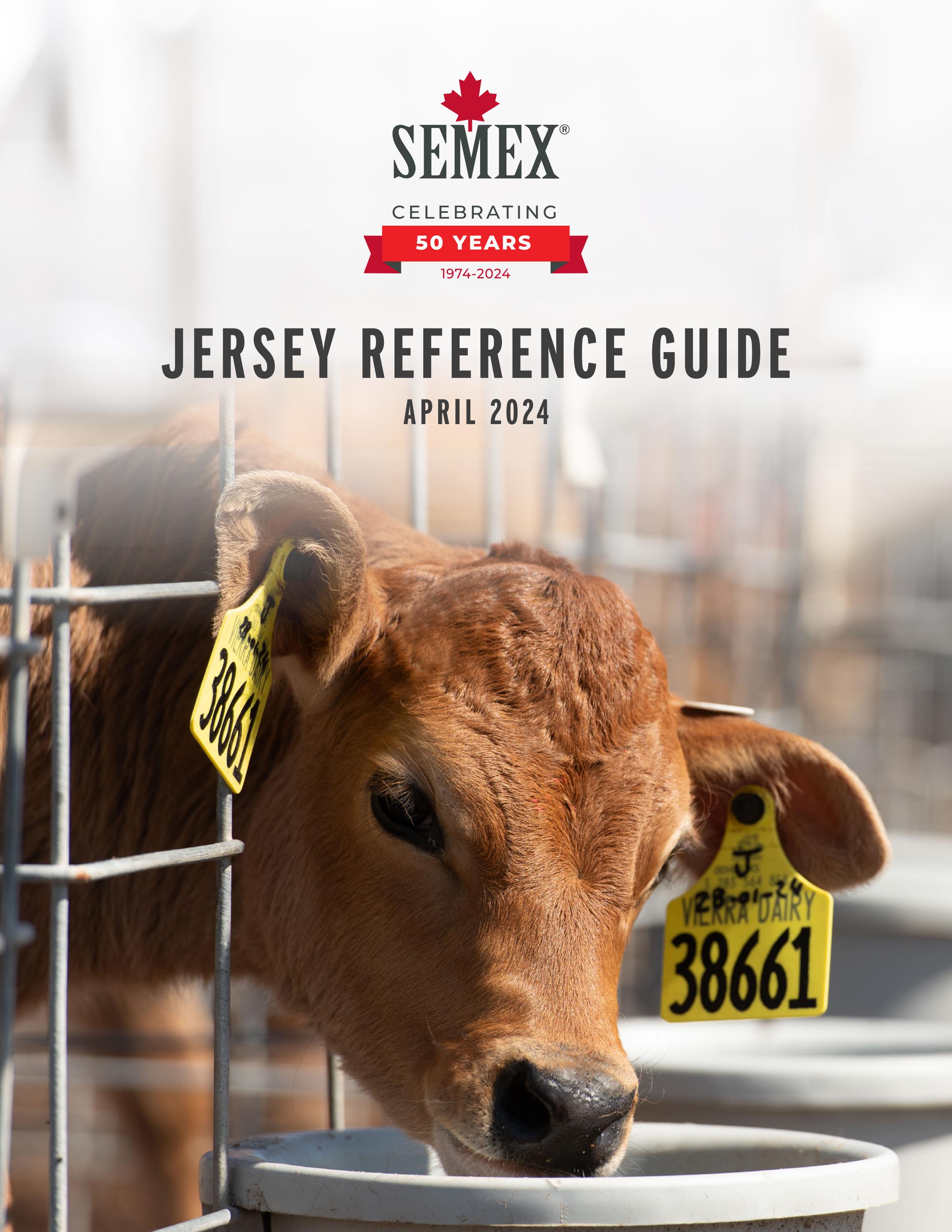 Semex - April 2024 USA Jersey Reference Guide by Semex - Issuu