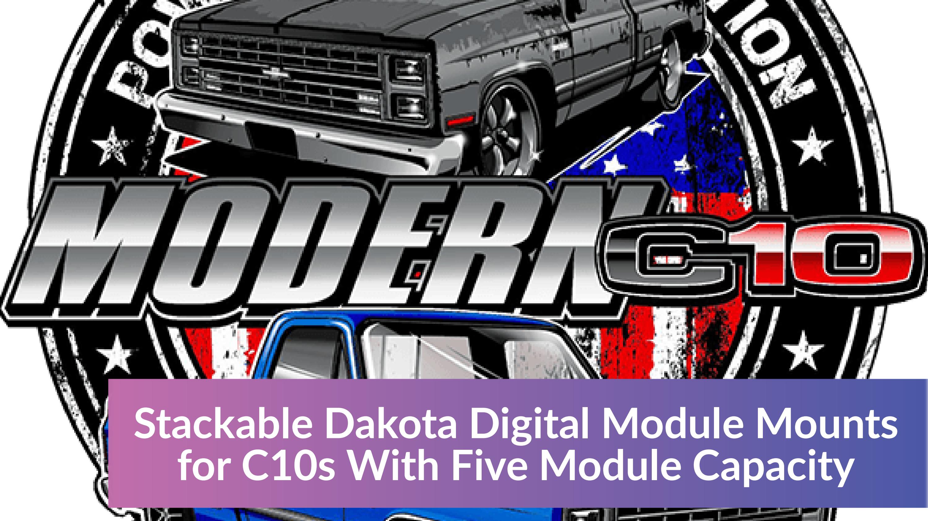 Top Dakota Digital Control Box Mounts For C10 Trucks With Aluminum ...