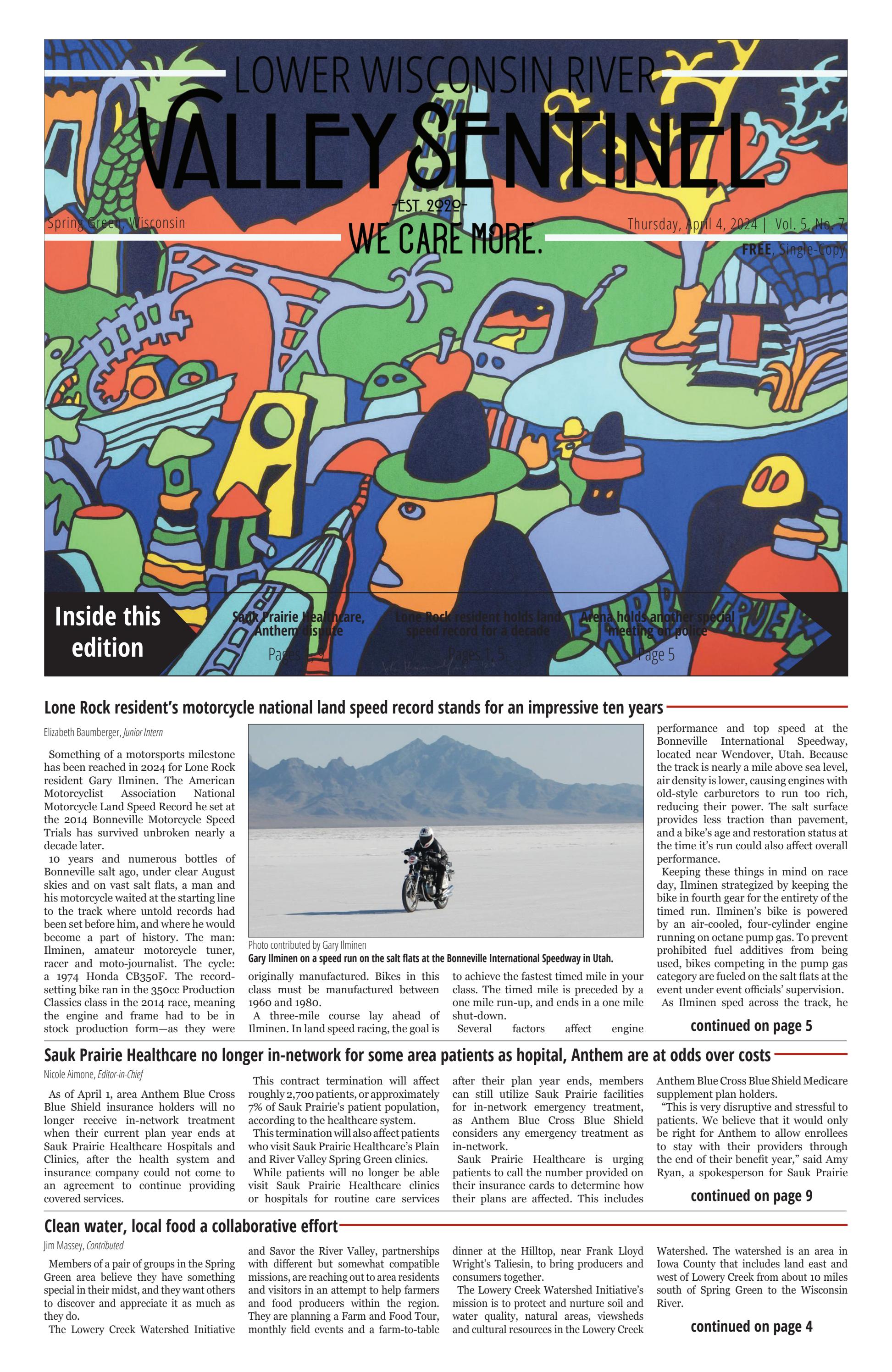 Valley Sentinel - 04-4-2024 by Valley Sentinel - Issuu