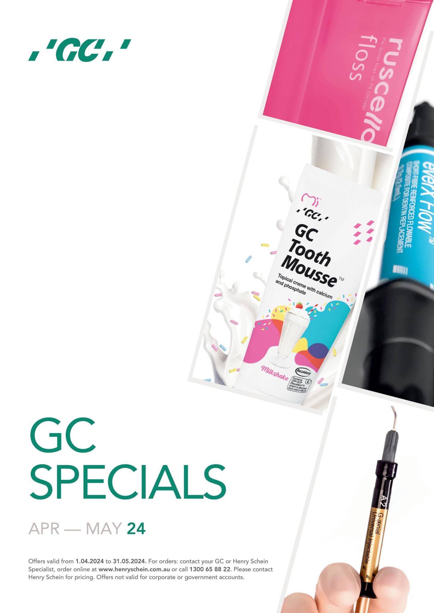 GC Specials April - May 2024 by Henry Schein ANZ - Issuu