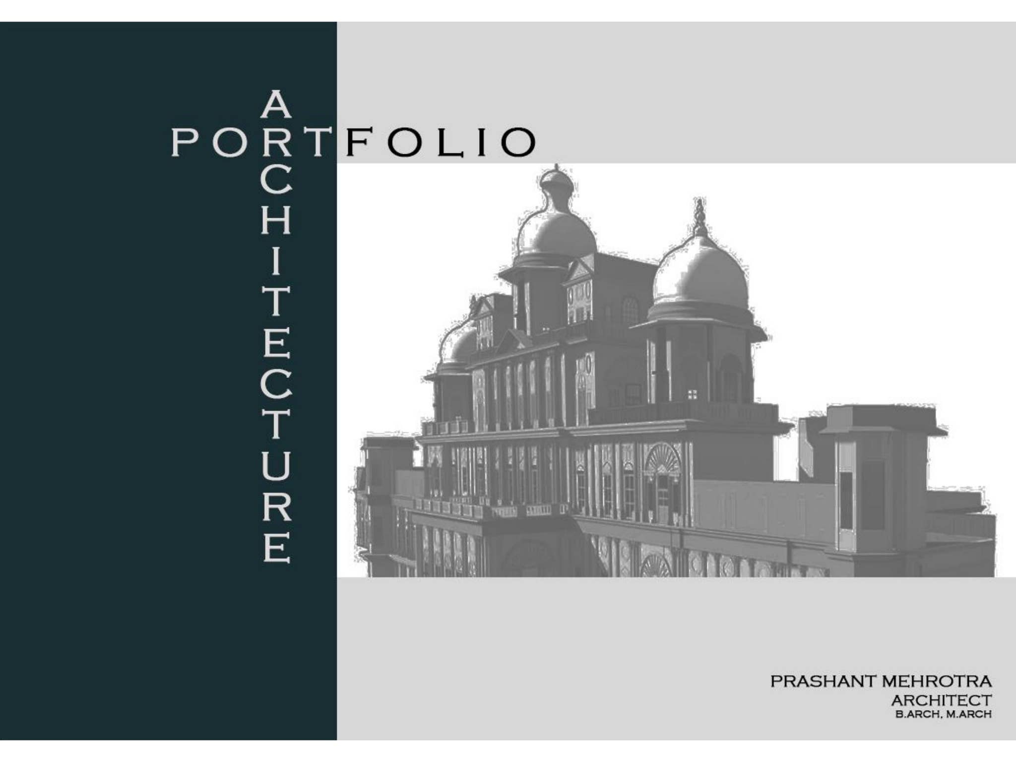 Academic Portfolio by Prashant Mehrotra - Issuu