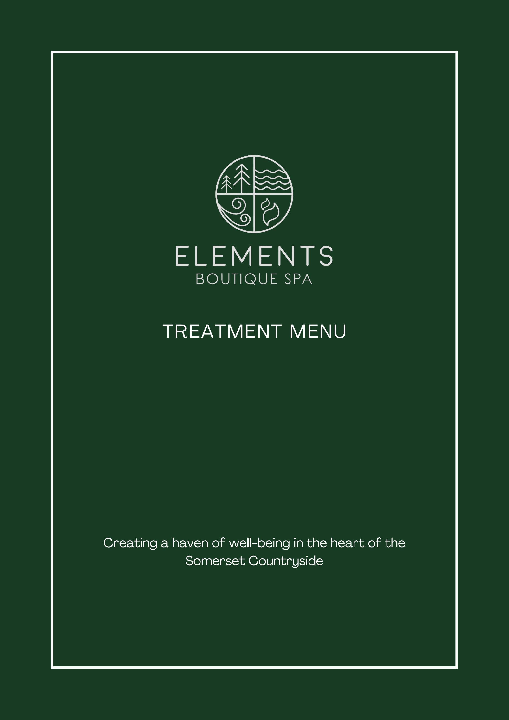 Elements Boutique Spa Treatment Menu by windmillretreat - Issuu