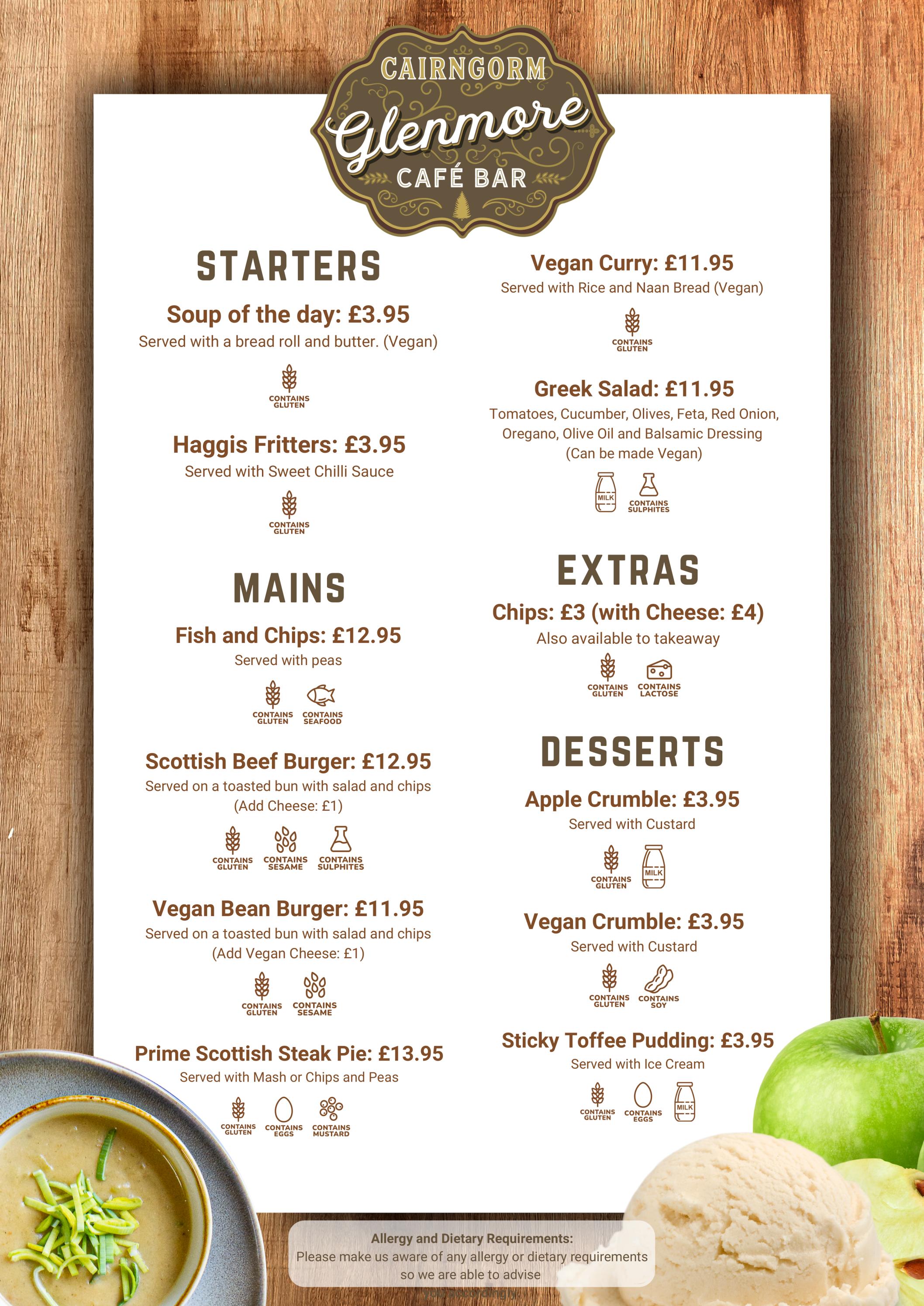 Cairngorm Lodge Youth Hostel Sample Menu by hostellingscotland - Issuu