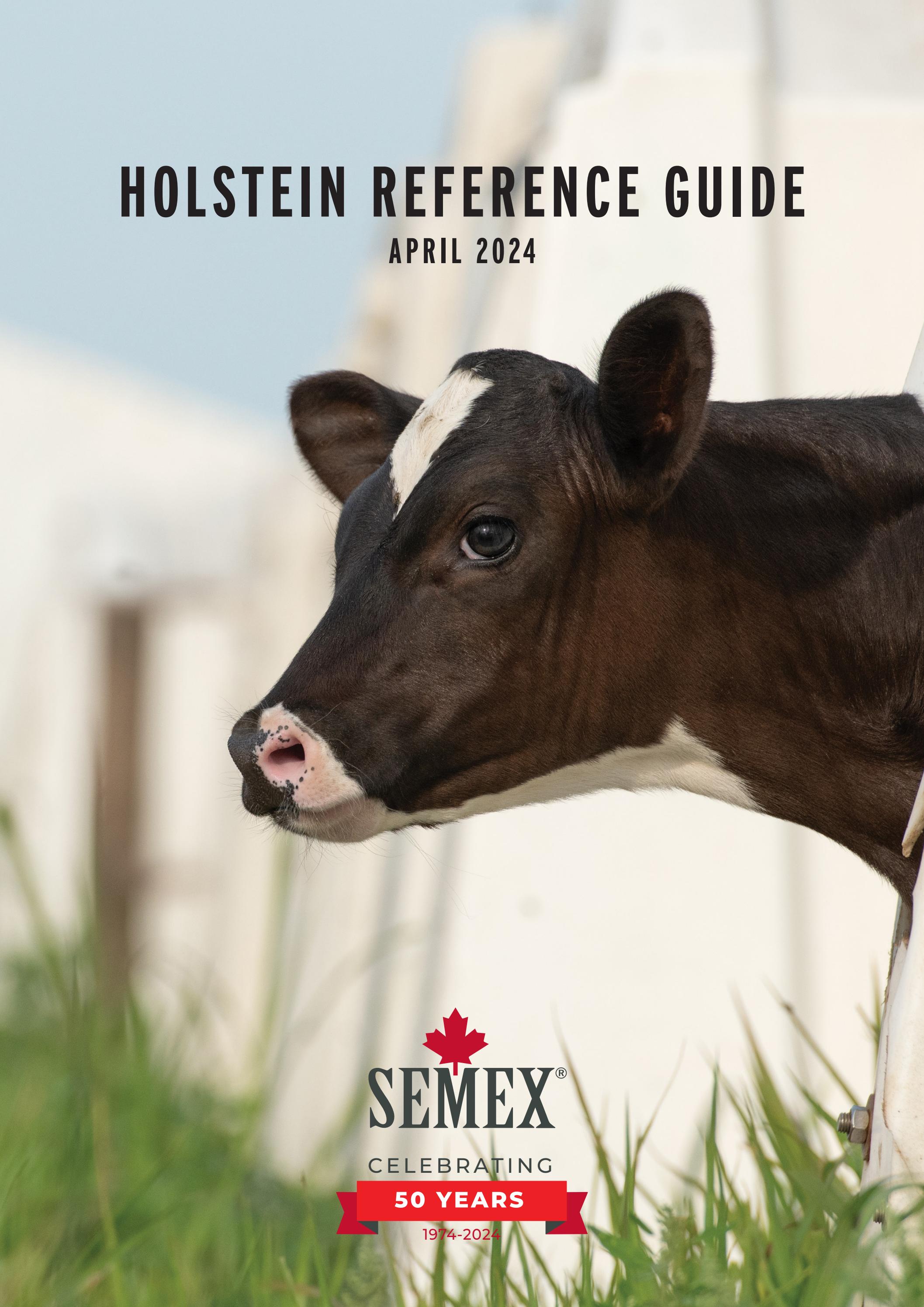 Semex - April 2024 USA Holstein Reference Guide by Semex - Issuu
