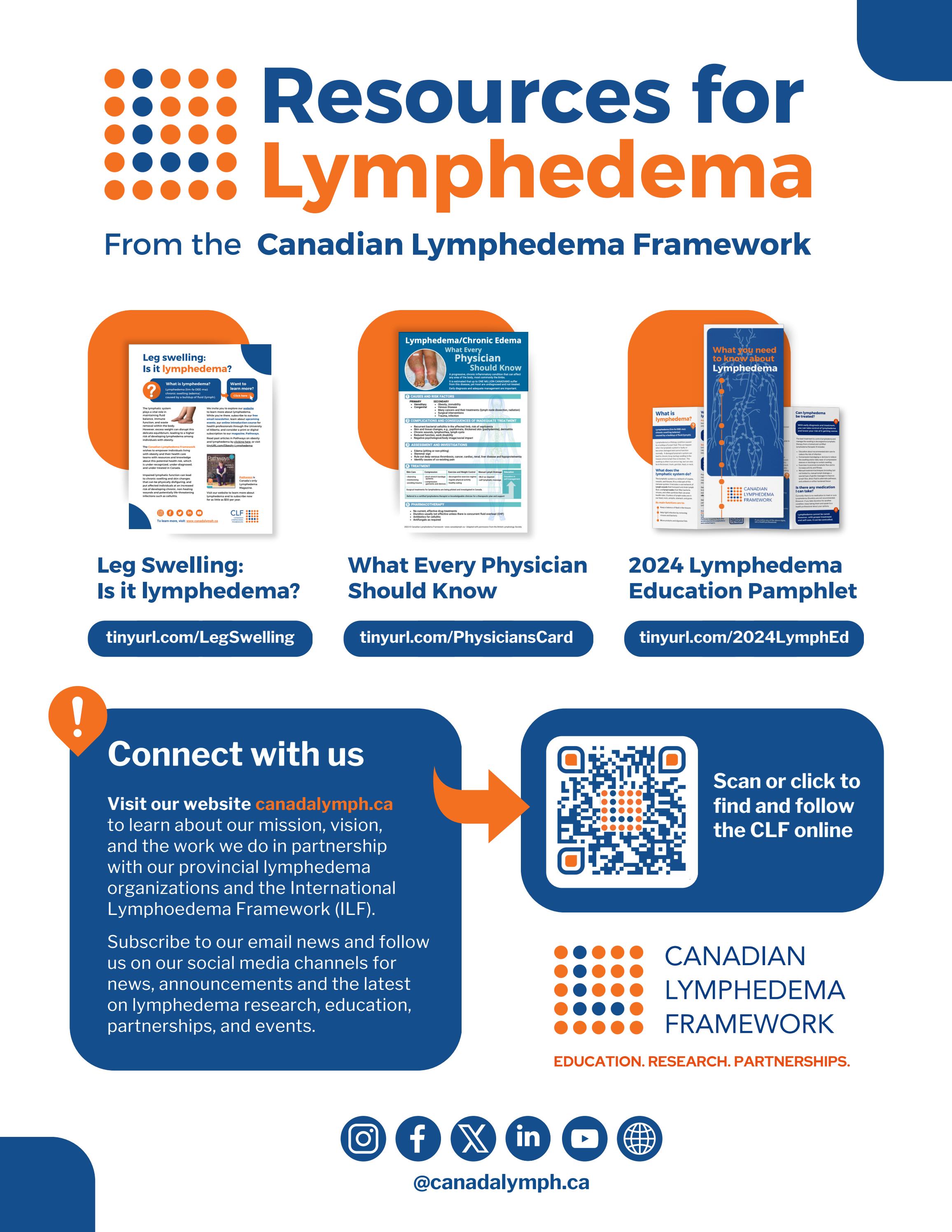 Resources for Lymphedema by Canadian Lymphedema Framework - Issuu