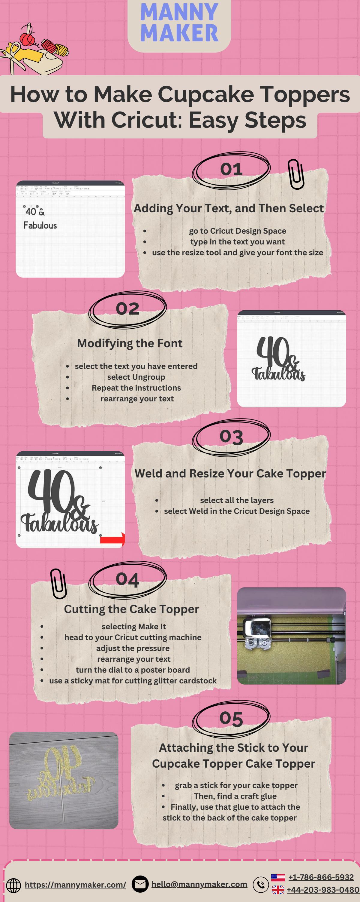 How to Make Cupcake Toppers With Cricut: Easy Steps by Richard Parker ...
