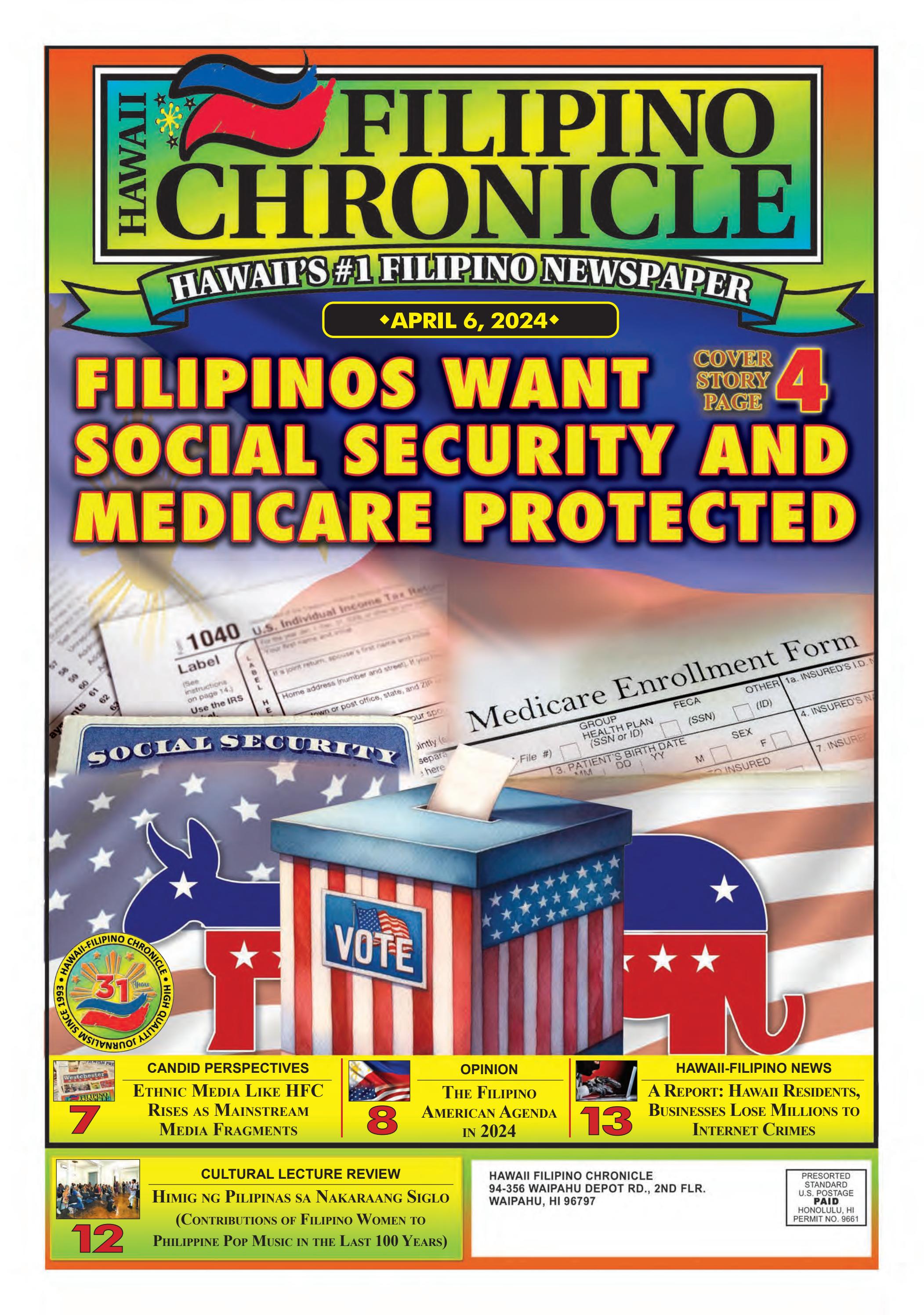 Hawaii Filipino Chronicle - April 6, 2024 by Hawaii Filipino Chronicle ...