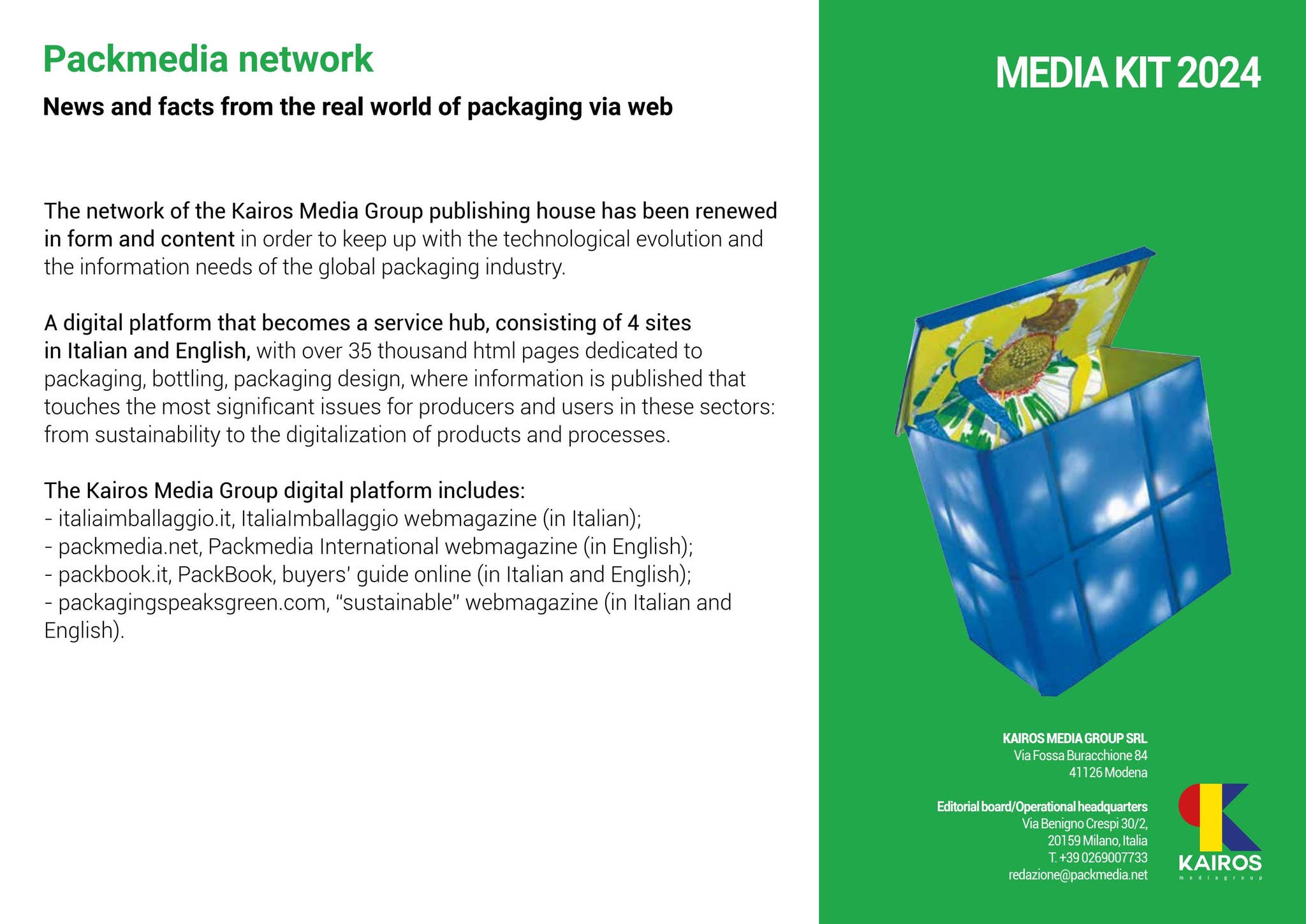 Packmedia Network Media Kit 2024 ENG by Kairos Media Group (div ...