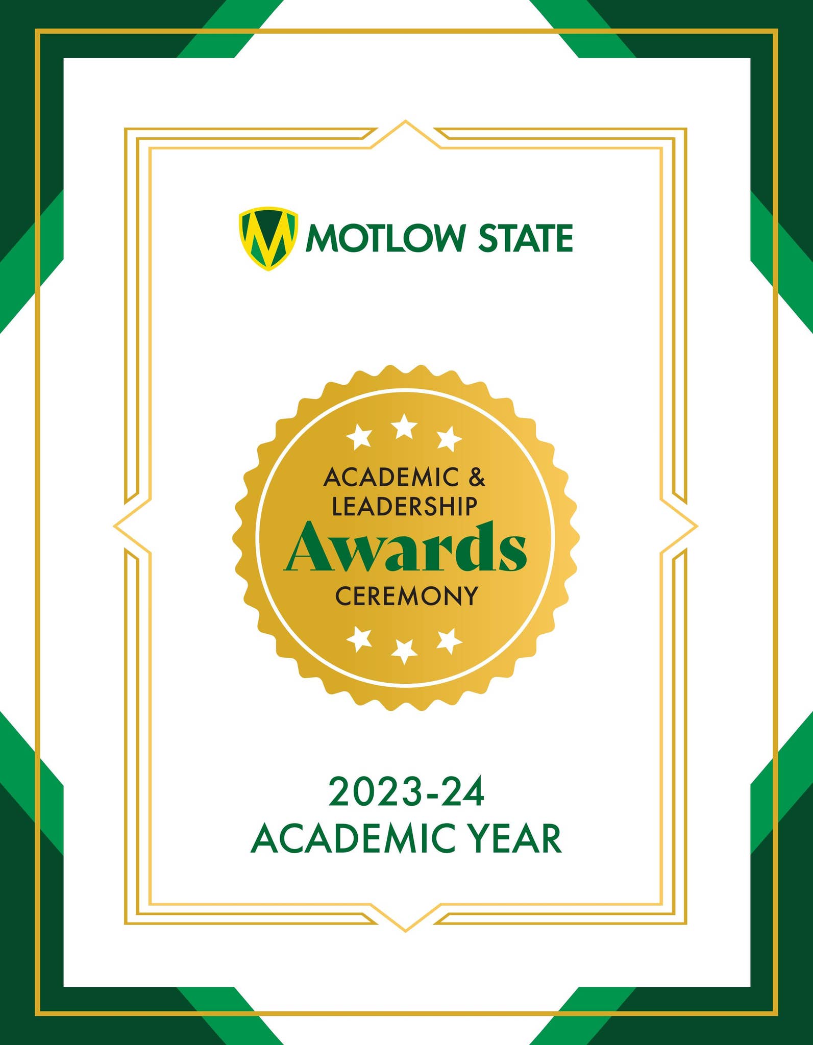 Academic & Leadership Awards 2023-24 Program by Motlow State Community ...