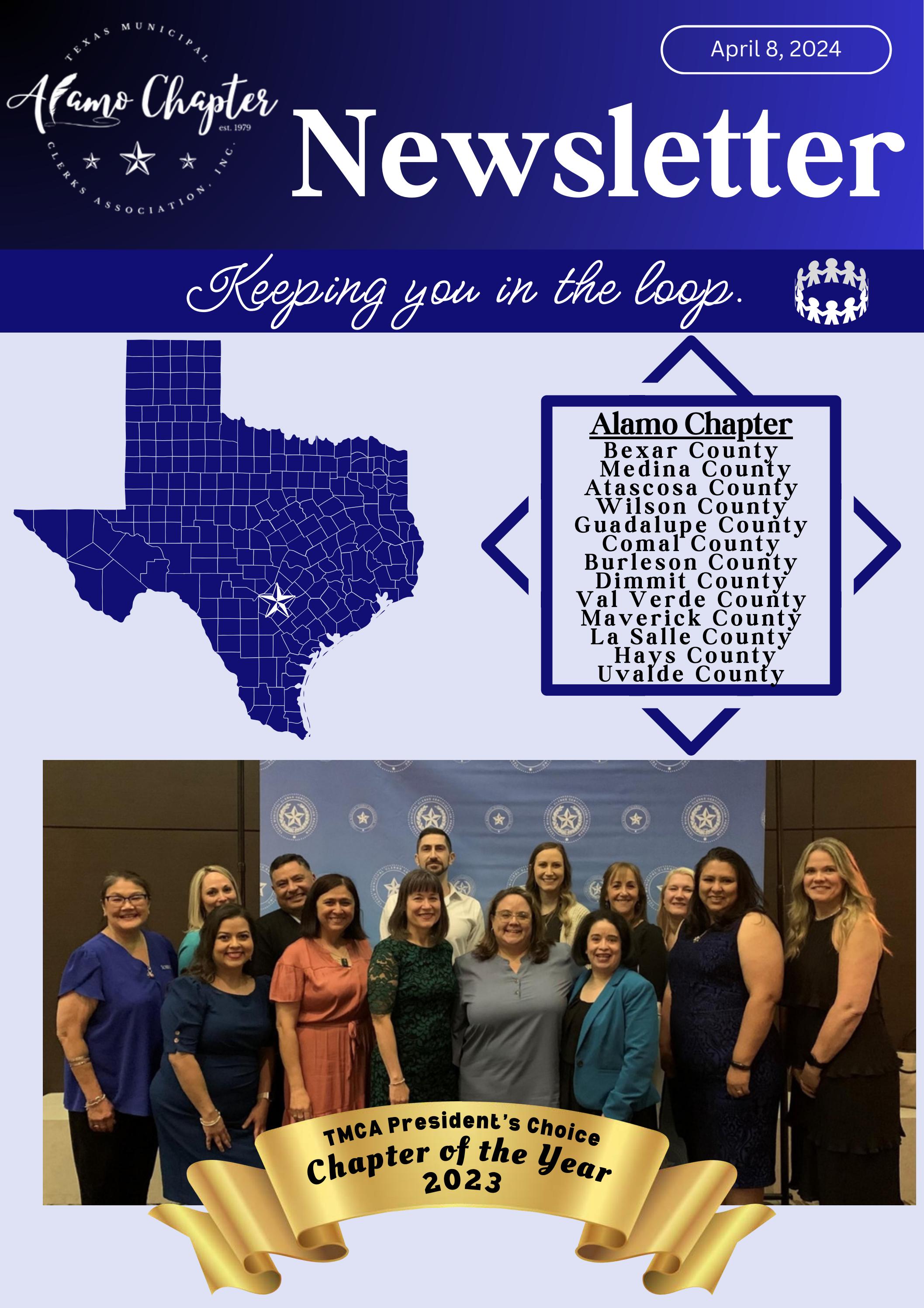 Alamo Chapter Texas Municipal Clerk Association 04.2024 by City of Windcrest Texas - Issuu