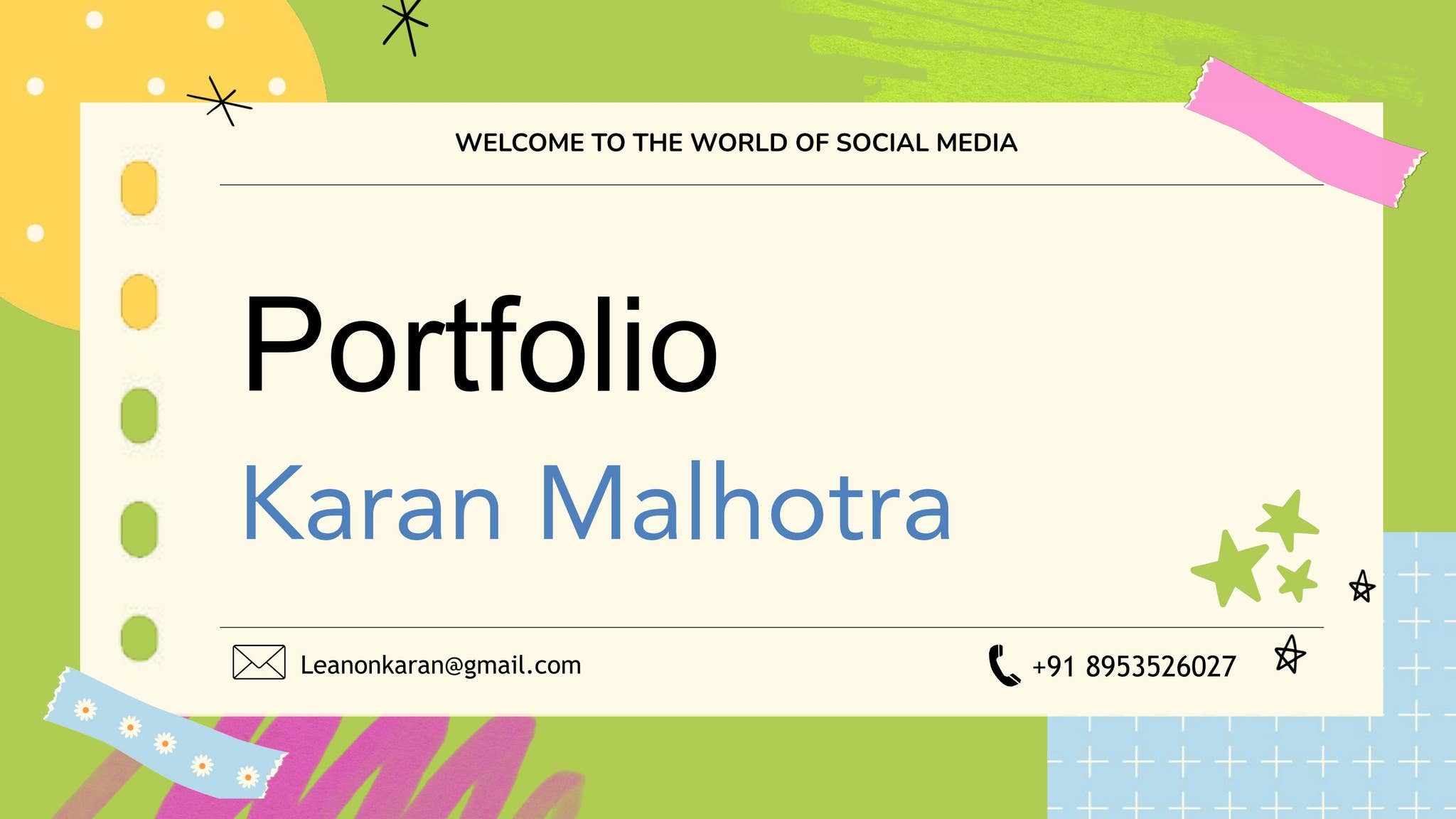 Portfolio - Karan by Lifewithkaran - Issuu