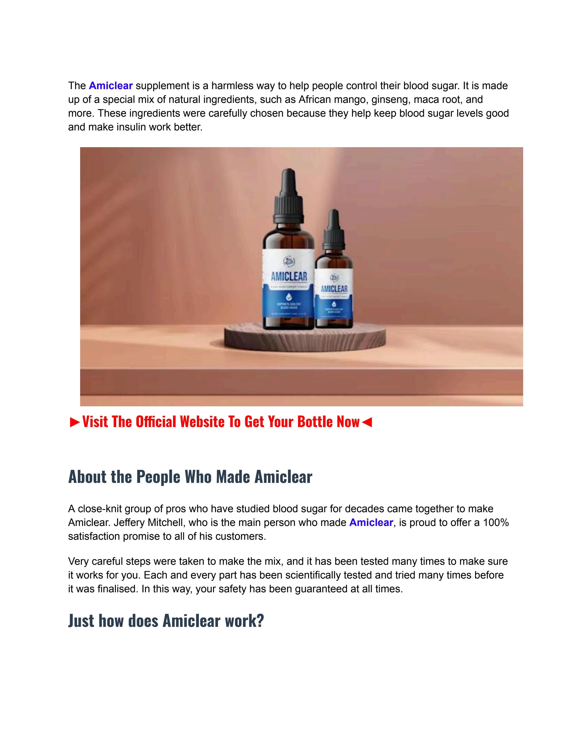 Amiclear Reviews – Worth it? by xxxxas - Issuu