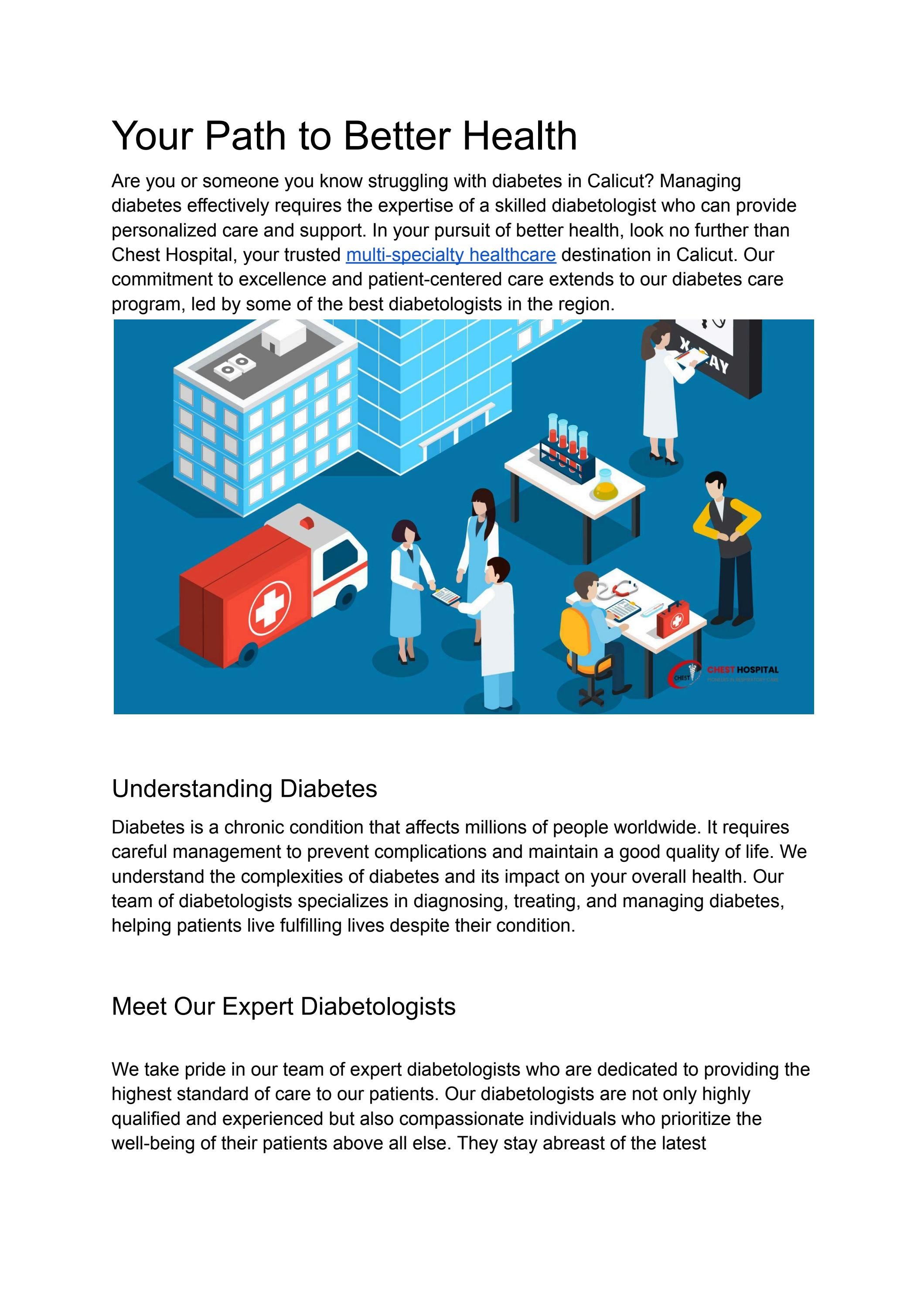 Your Trusted Multi-Specialty Hospital in Calicut by Chest Hospital - Issuu