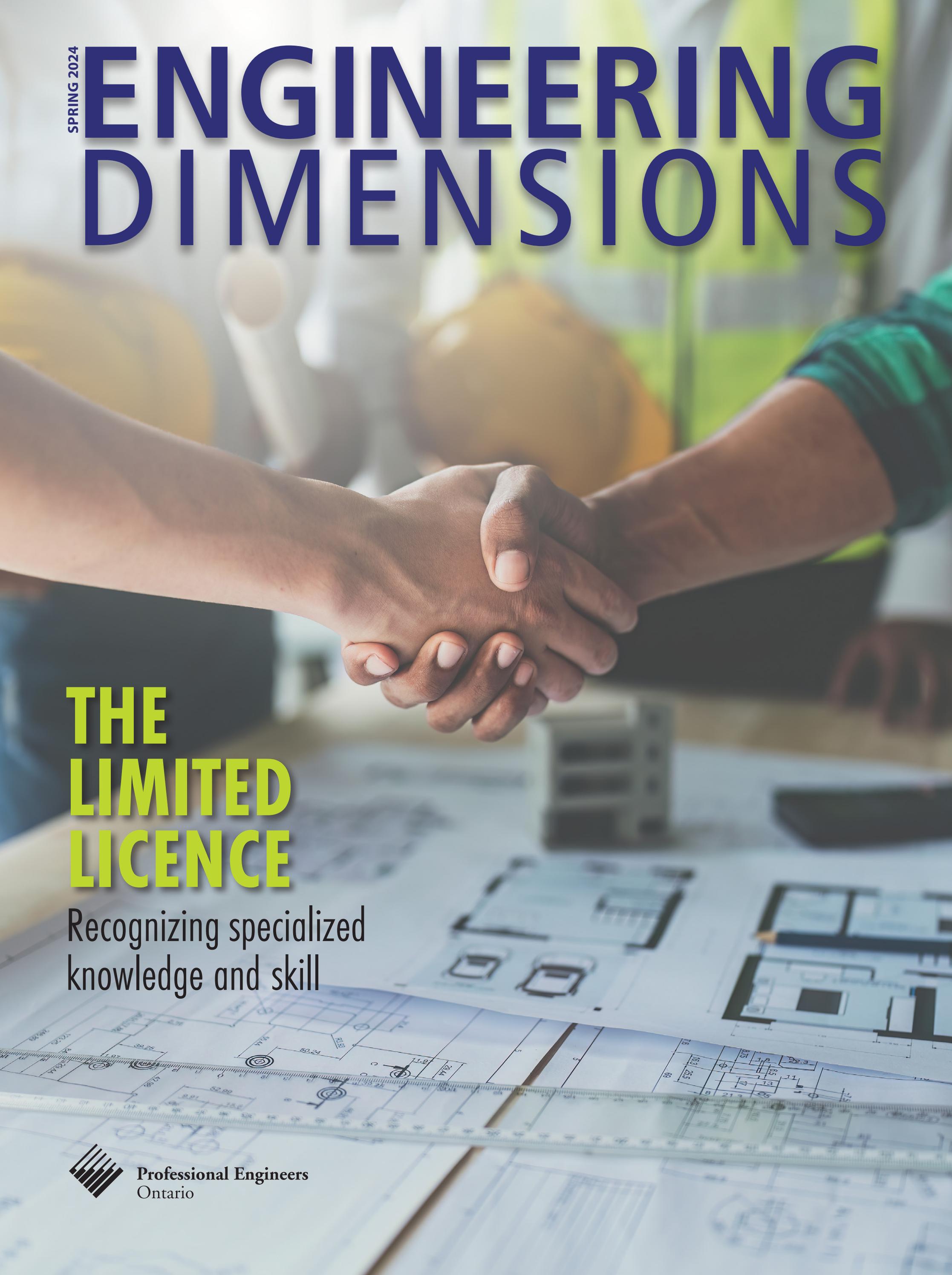 Engineering Dimensions Spring 2024 by Engineering Dimensions - Issuu