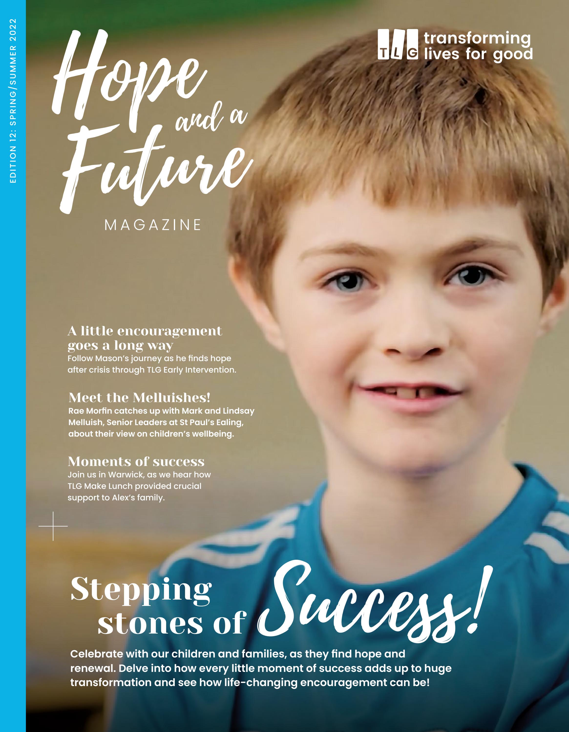 Hope and a Future Magazine Edition 12 by Transforming Lives for Good ...