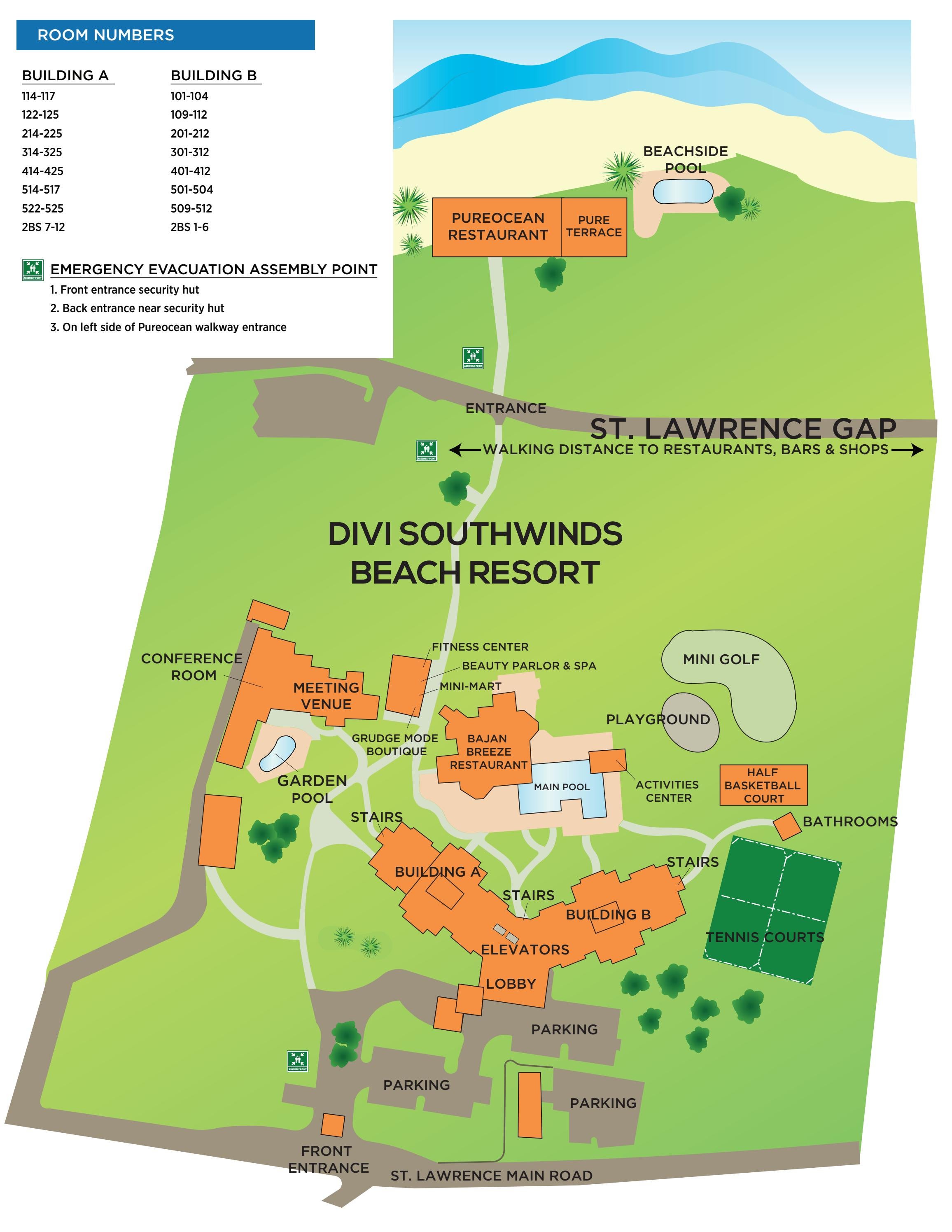 Southwinds Resort Map by Divi Resorts - Issuu