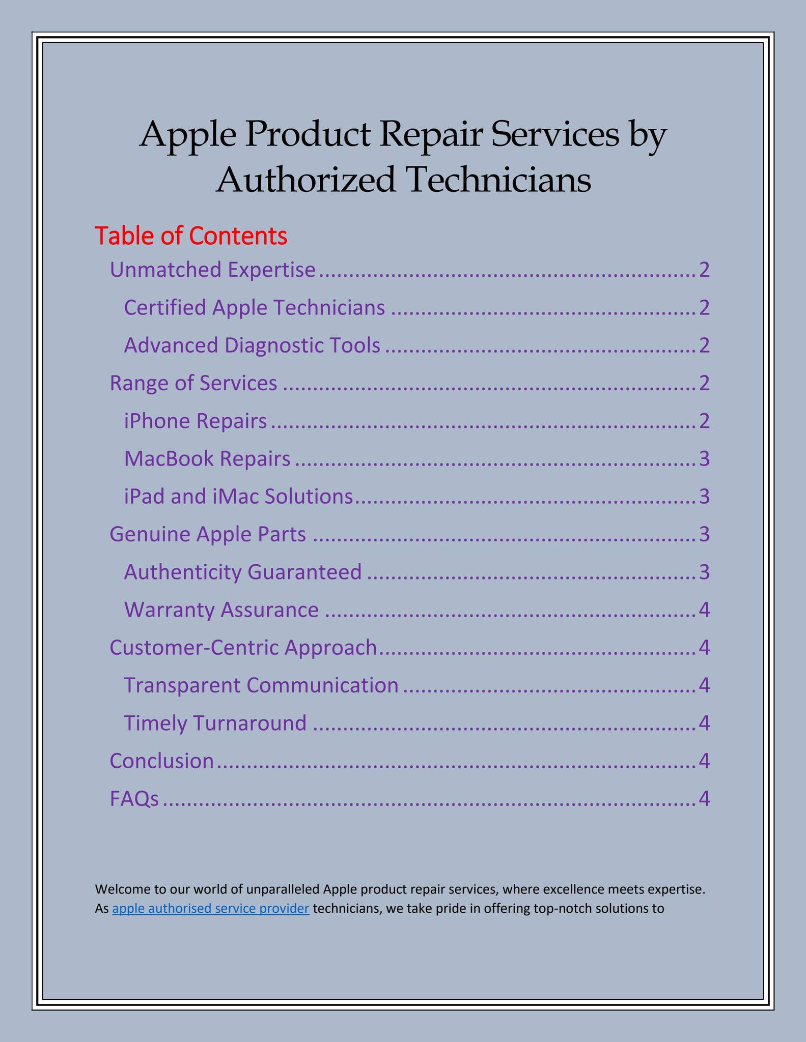 Apple Product Repair Services by Authorized Technicians by Web Cures ...