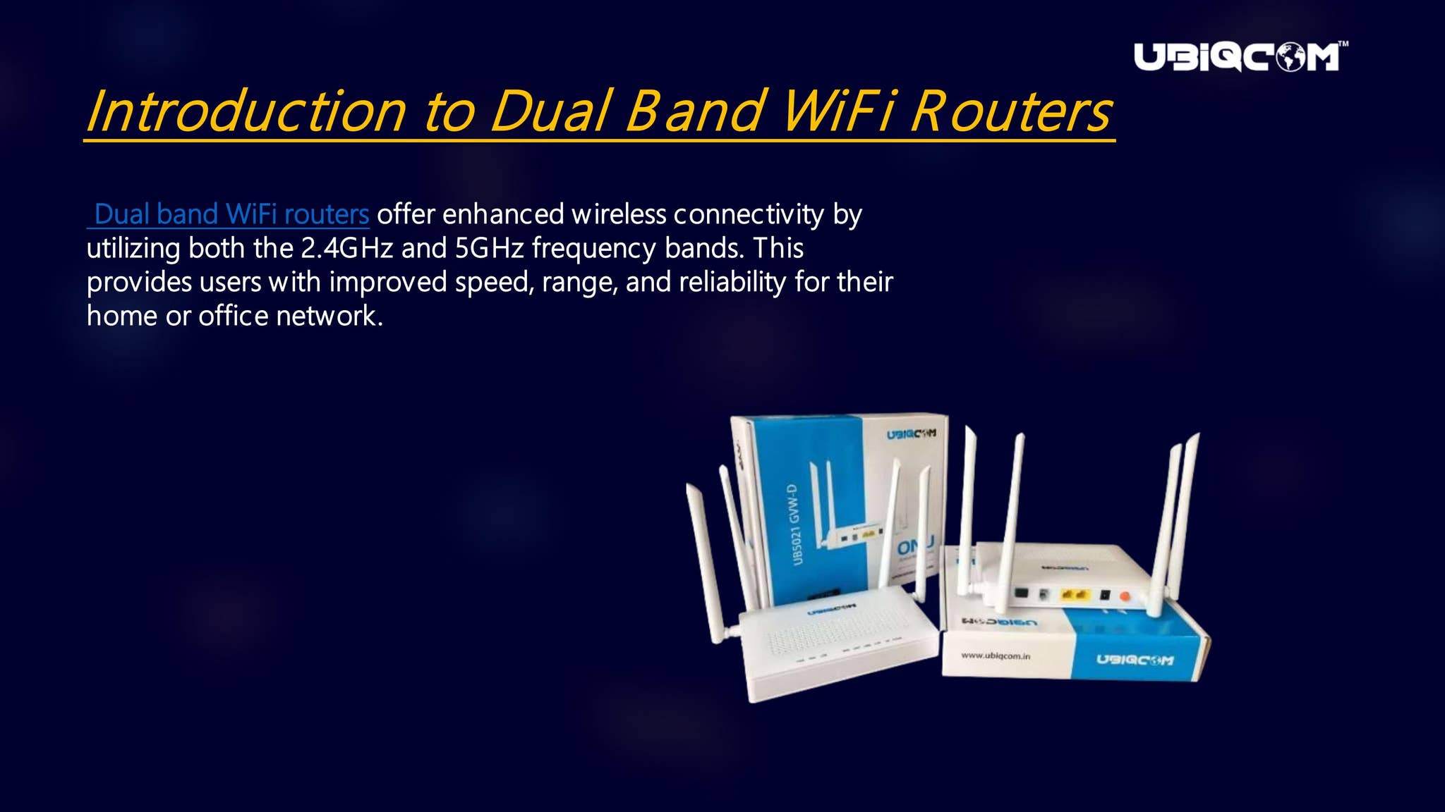 Ubiqcom Dual Band WiFi Router by UBIQCOM - Issuu