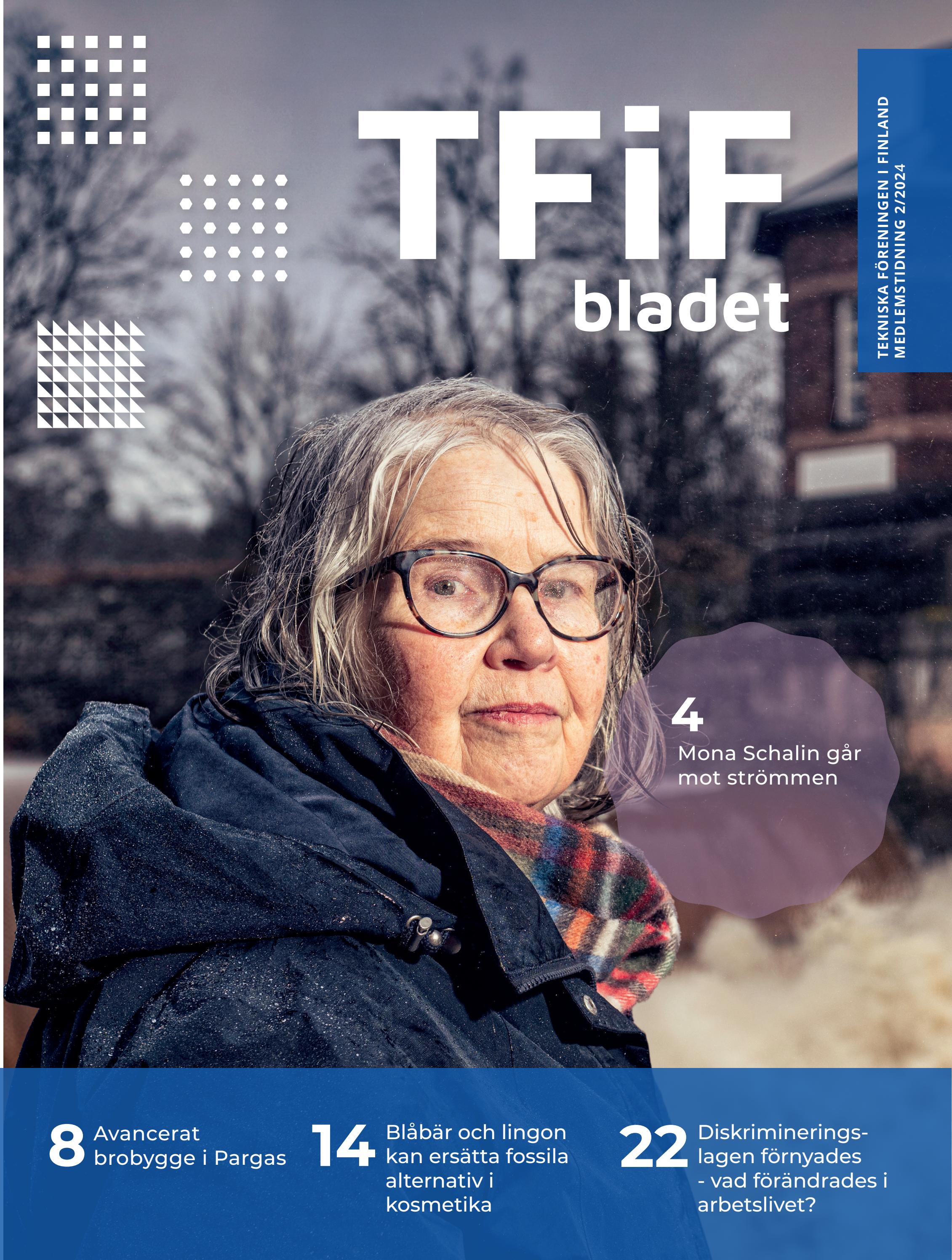 TFiF bladet 2/2024 by Tekniska Föreningen i Finland - TFiF - Issuu
