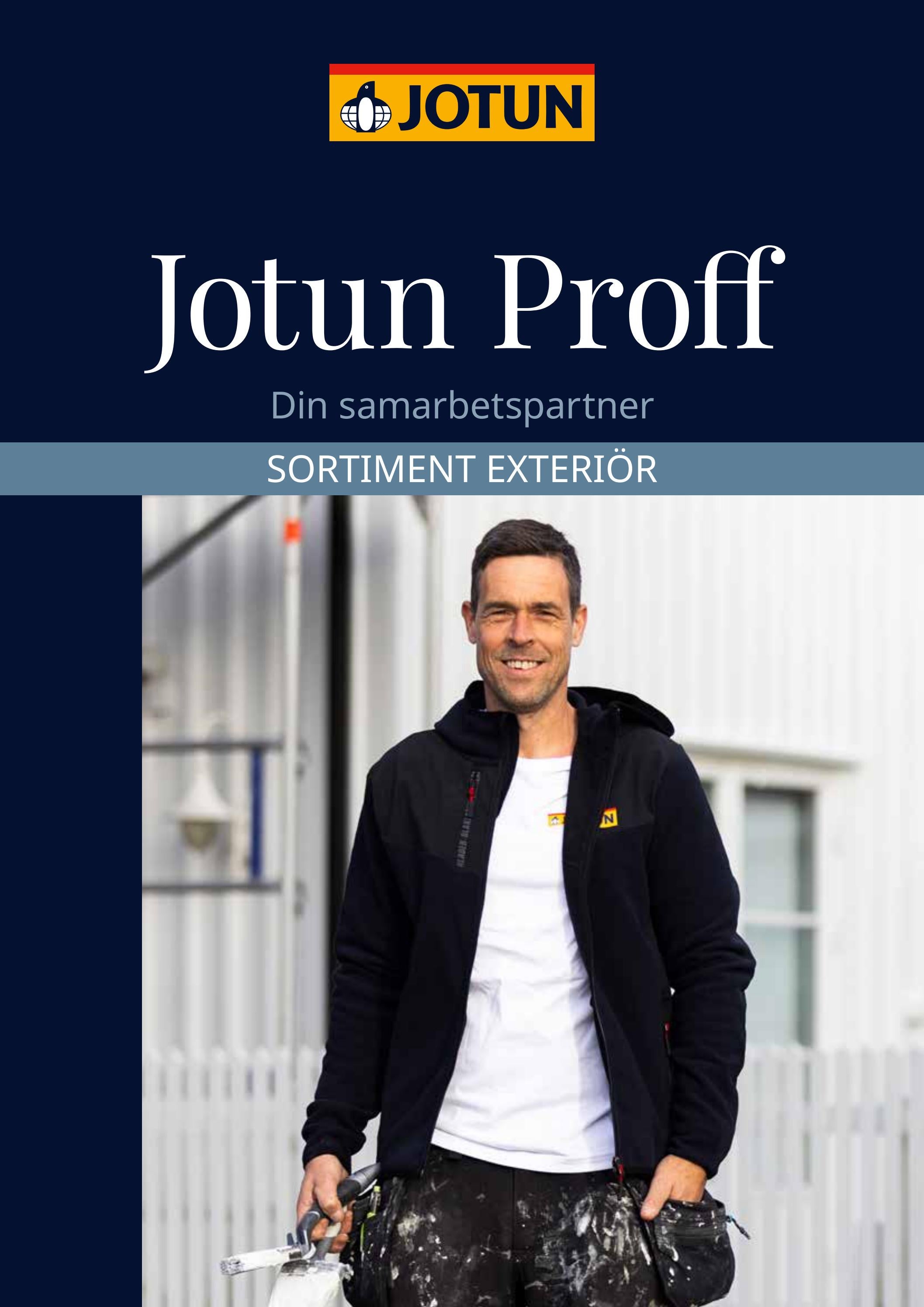Jotun Proff - sortiment exteriör by Jotun Sverige AB - Issuu
