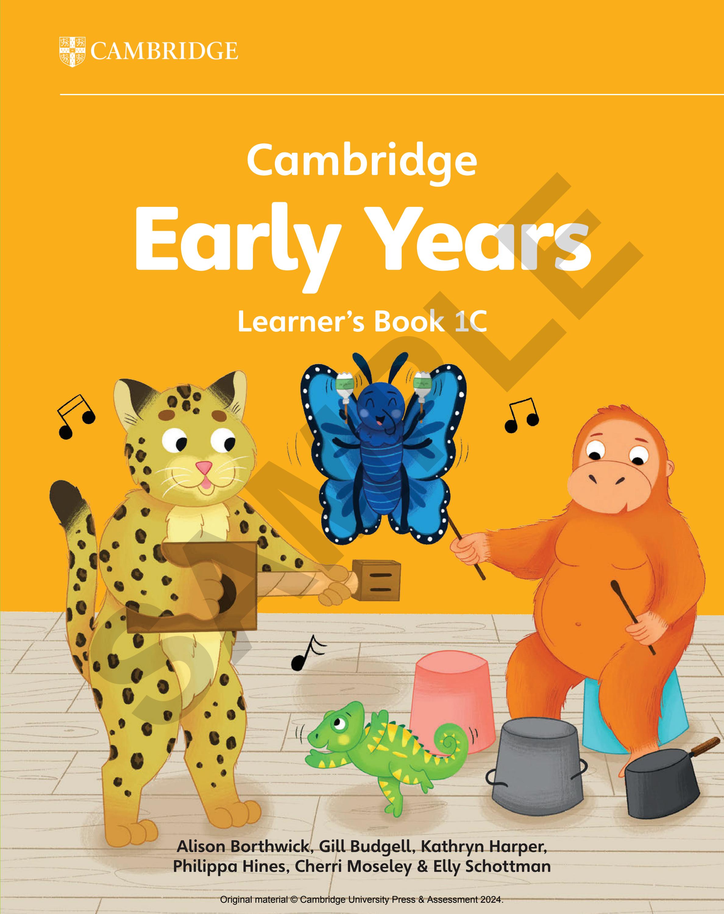 Cambridge Early Years Learner's Book 1C by Cambridge International ...