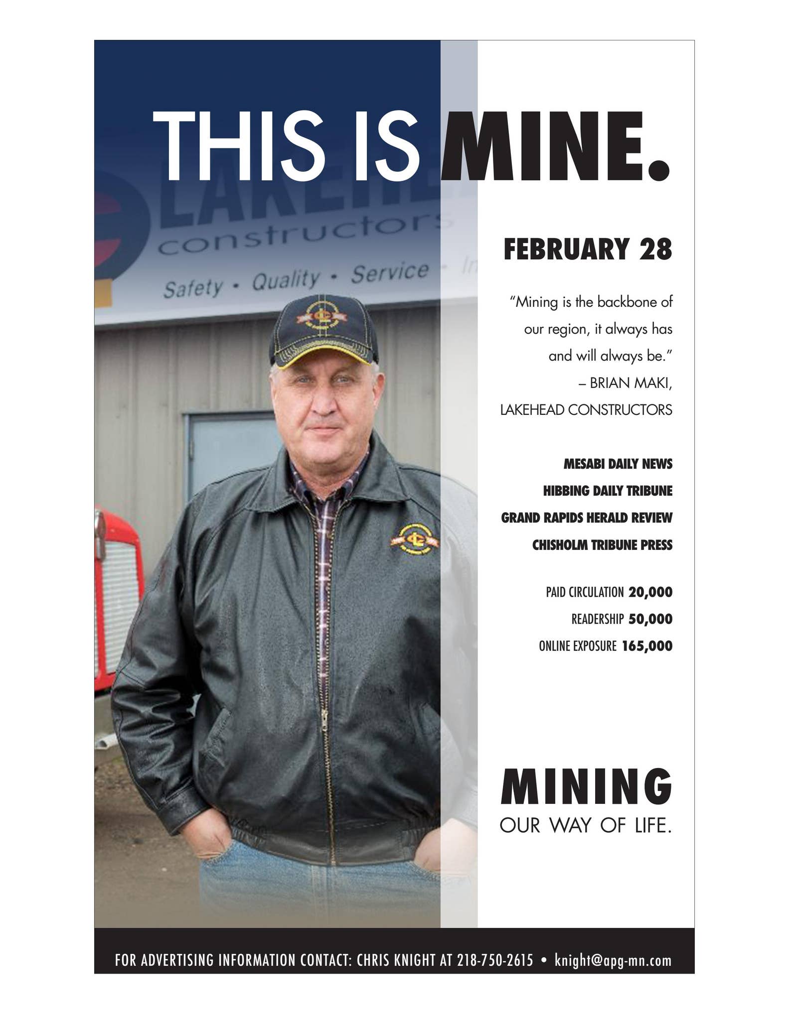 MINE ad Campaign by loralangowski - Issuu