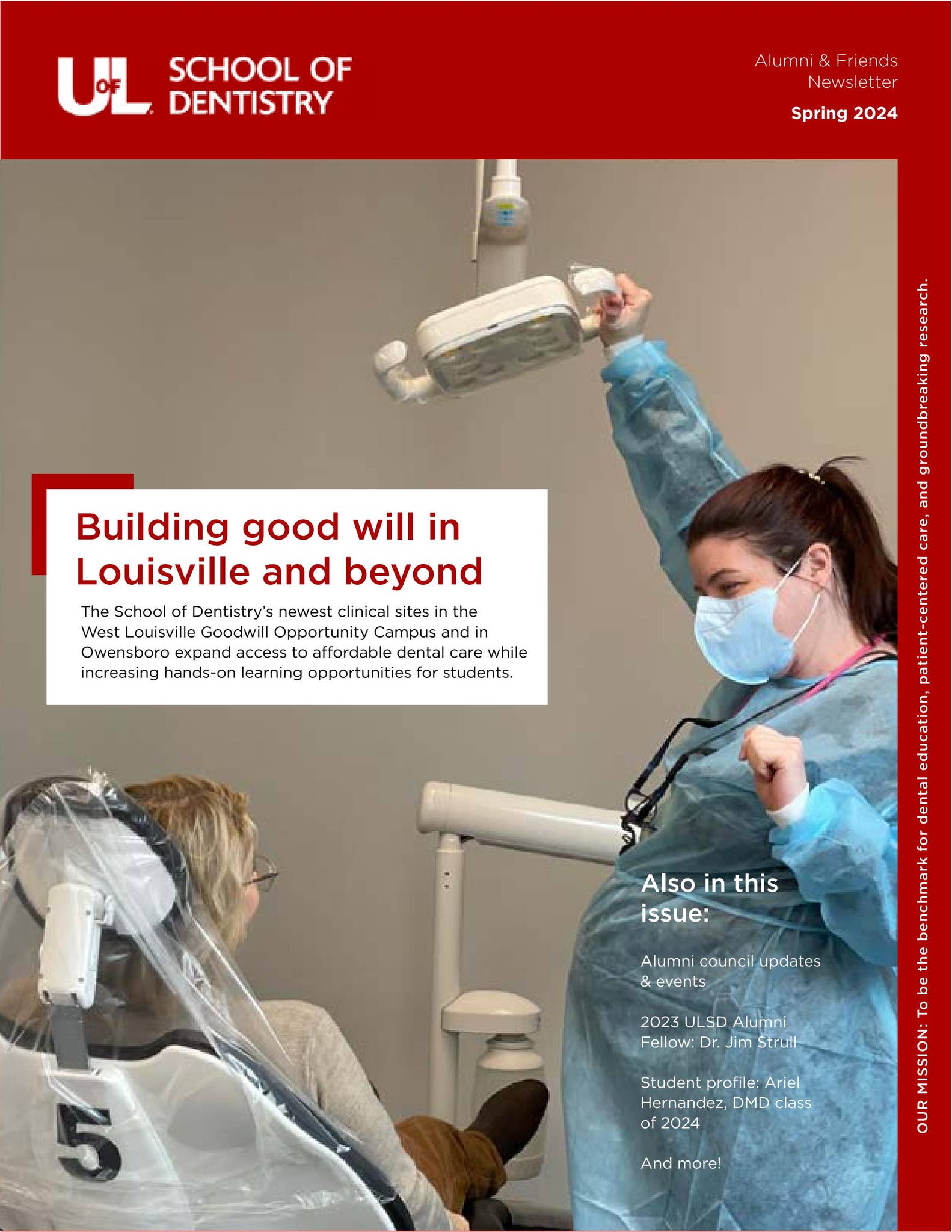 ULSD Newsletter Spring 2024 by University of Louisville School of Dentistry - Issuu