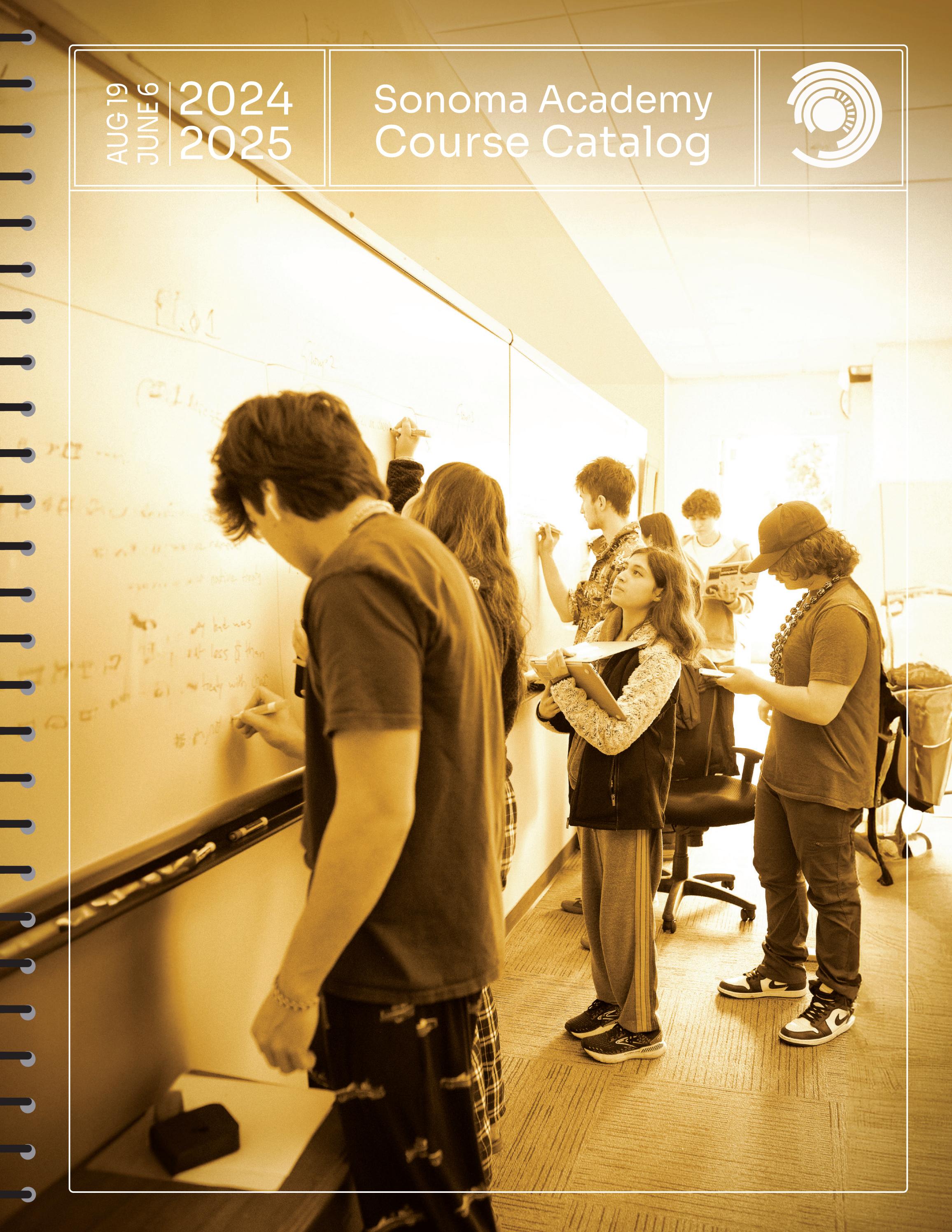 2024-2025 Course Catalog by sonomaacademy - Issuu
