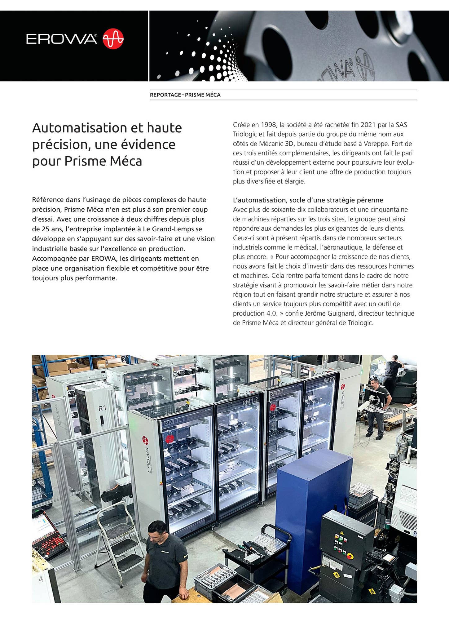 Rapport Prisme Meca by EROWA - Issuu