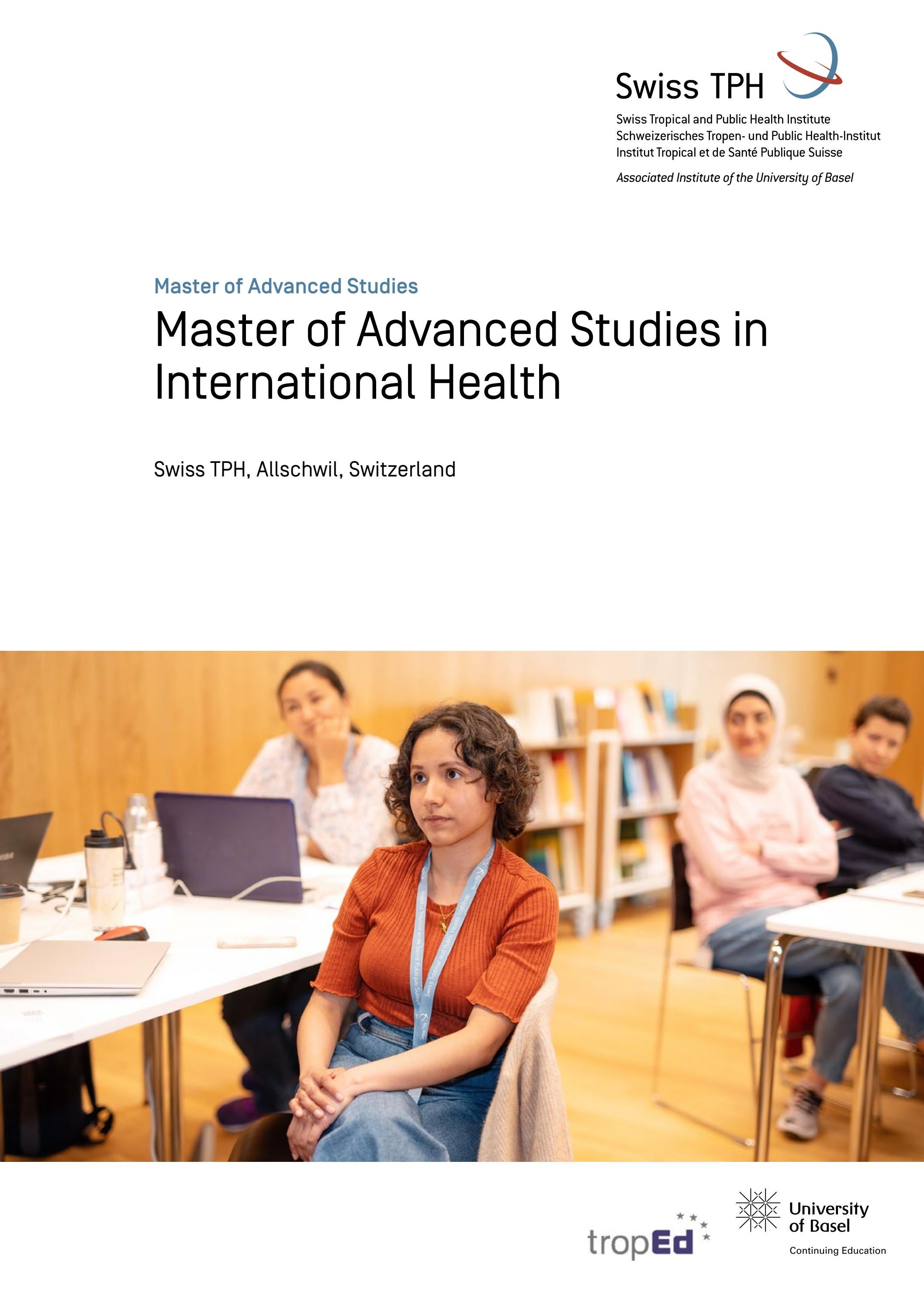 MAS International Health by Swiss TPH - Issuu