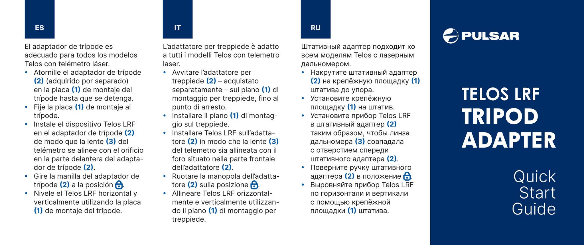 TELOS LRF Tripod Adapter by Yukon Advanced Optics Worldwide - Issuu