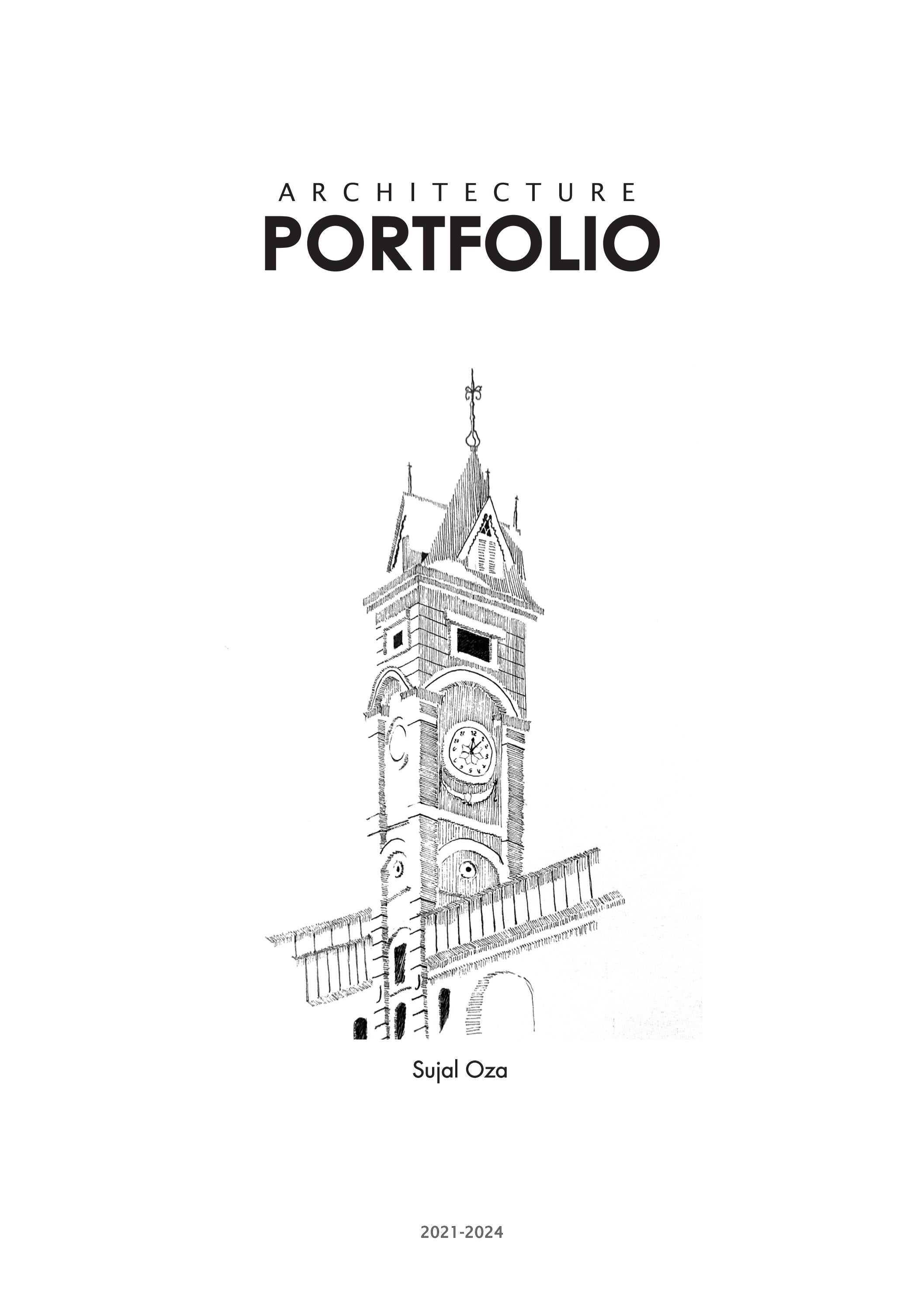 Sujal Oza I Undergraduate Architecture Portfolio I Nirma University I 2024 by oza sujal - Issuu