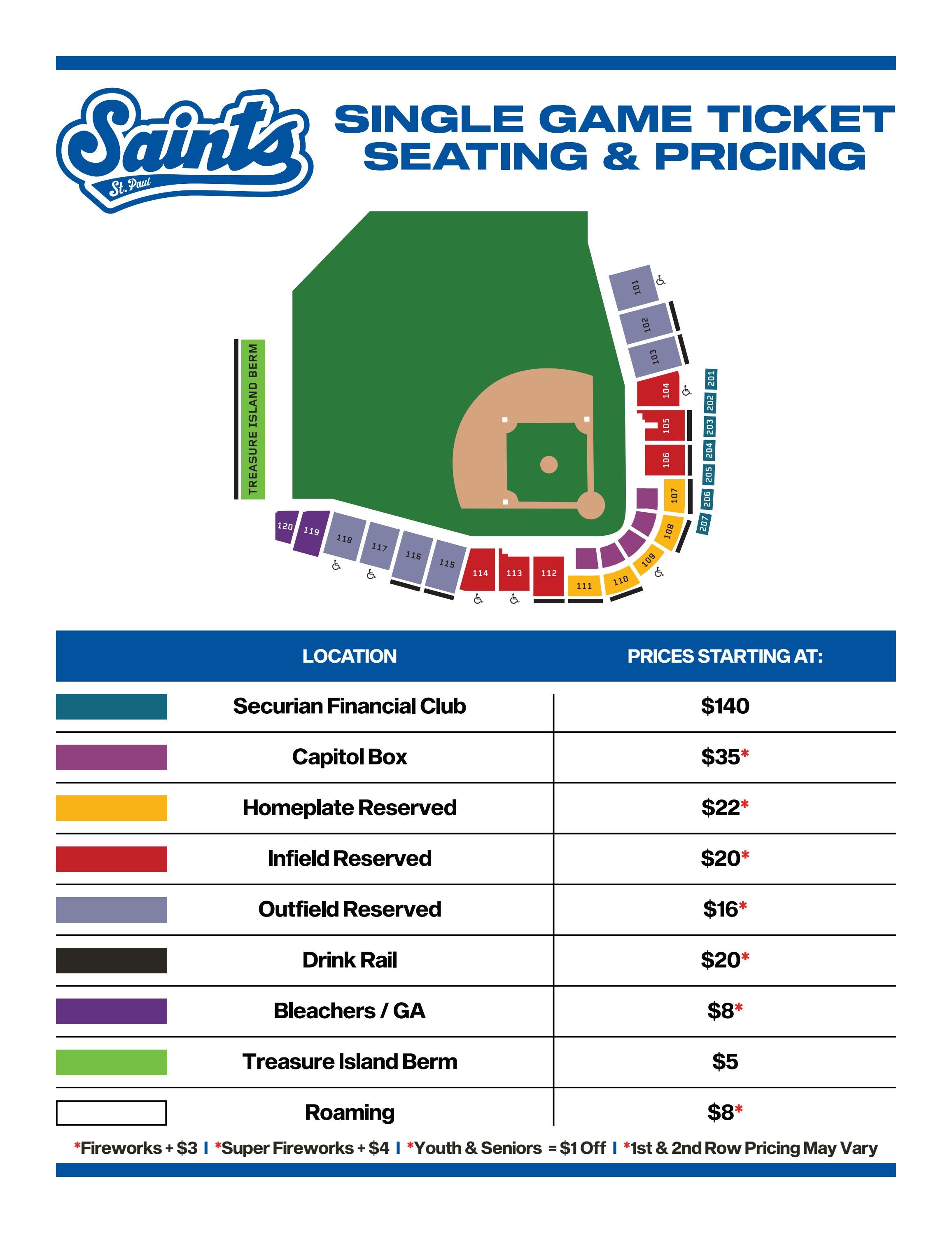 CHS Field Seating & Pricing by stpaulsaints - Issuu