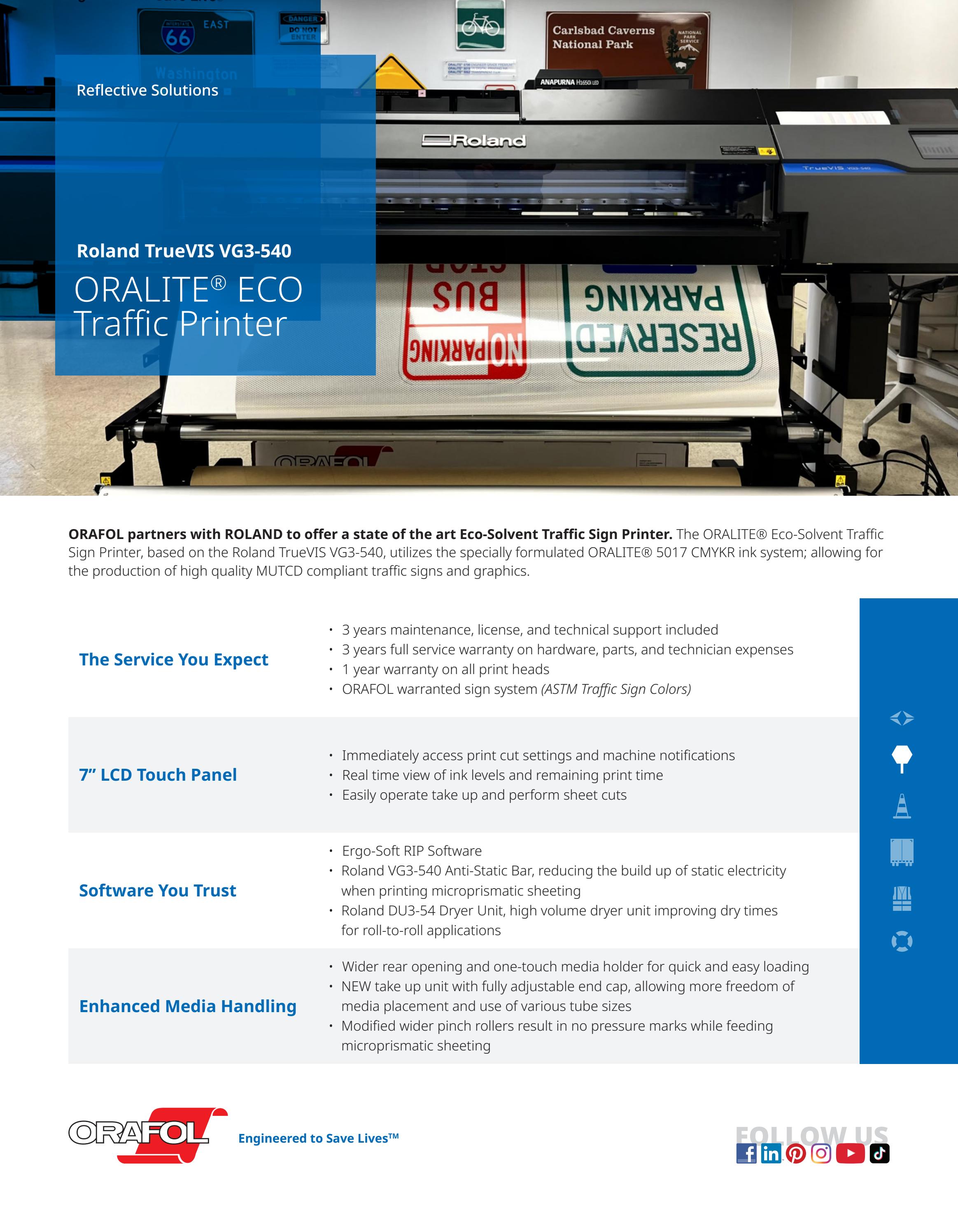 ORALITE® Eco Traffic Printer by ORAFOL Americas - Issuu
