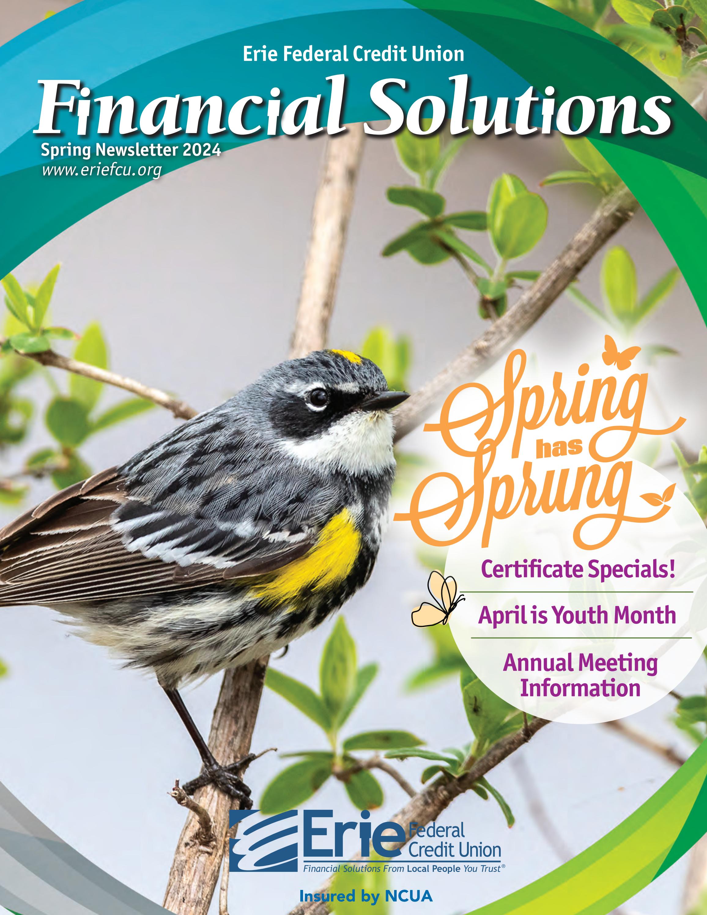 Erie FCU - 2024 Spring Newsletter by Erie FCU - Issuu