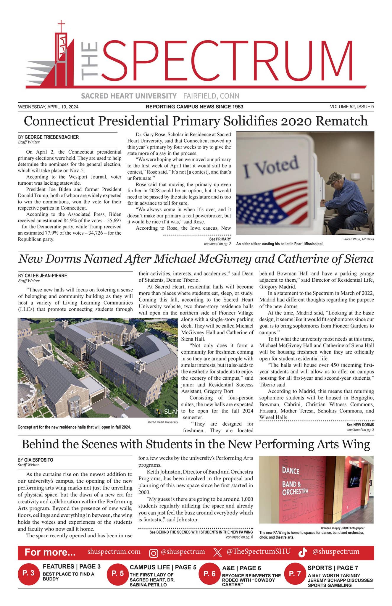 The Spectrum Newspaper, April 10, 2024 by SHUSpectrum - Issuu