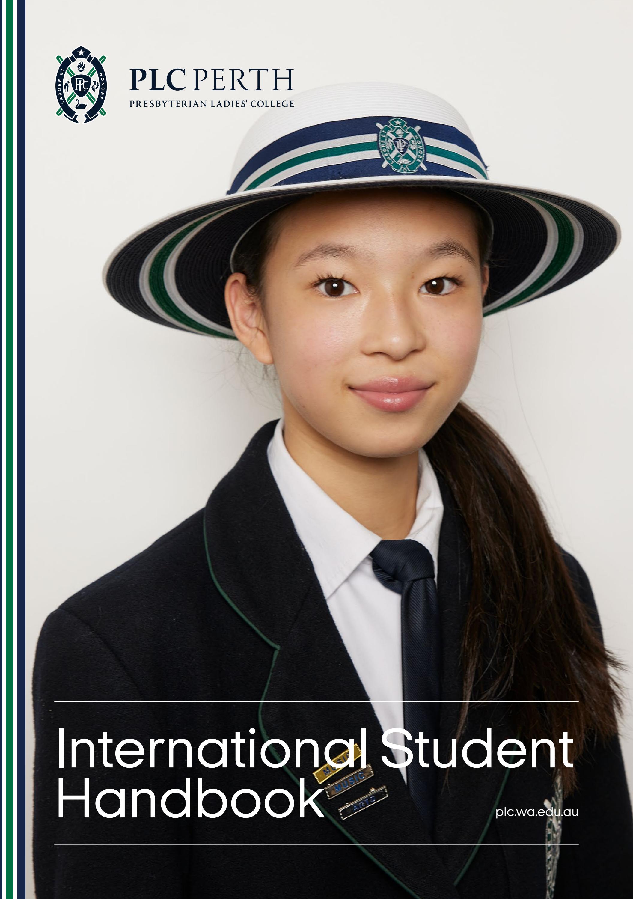 PLC Perth International Students Handbook by Presbyterian Ladies ...