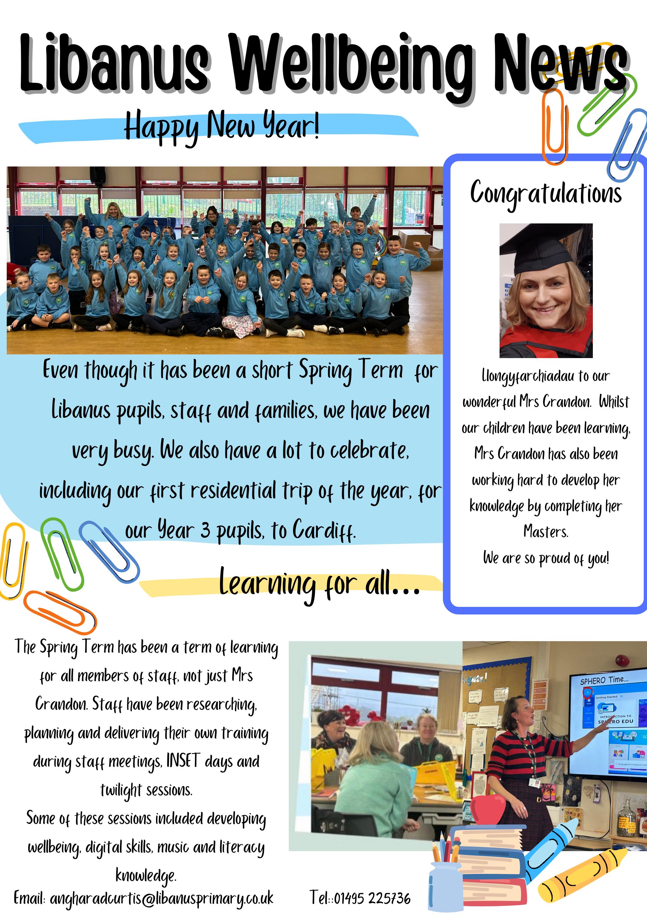 Well-being Newsletter April 2024 by Schudio - Issuu