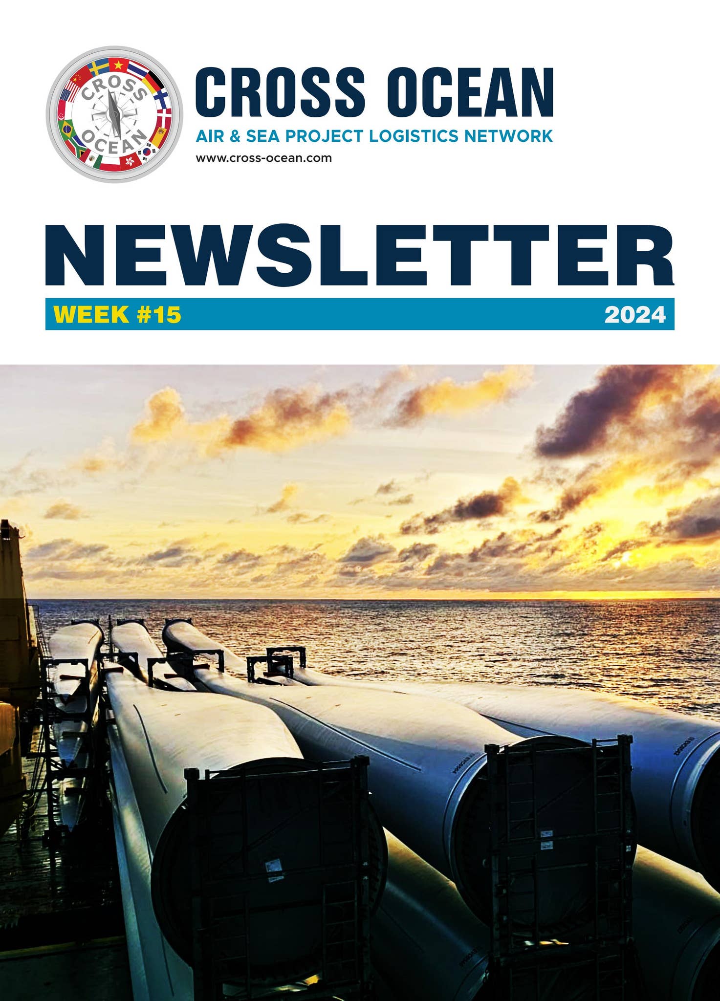 Week #15 Newsletter - Cross Ocean Project Logistics Network by CLC ...