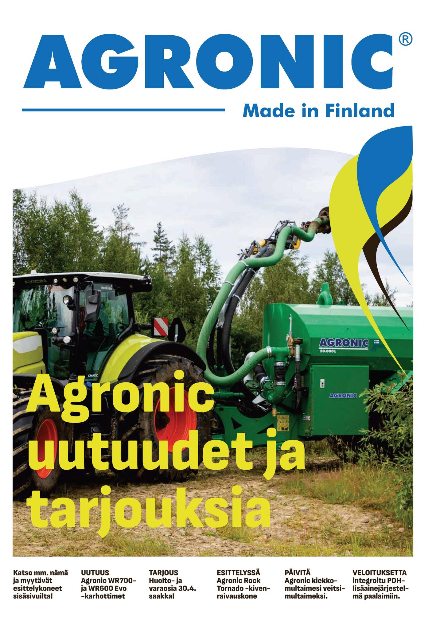 Agronic uutuudet ja tarjouksia by Suomalainen_Maaseutu - Issuu