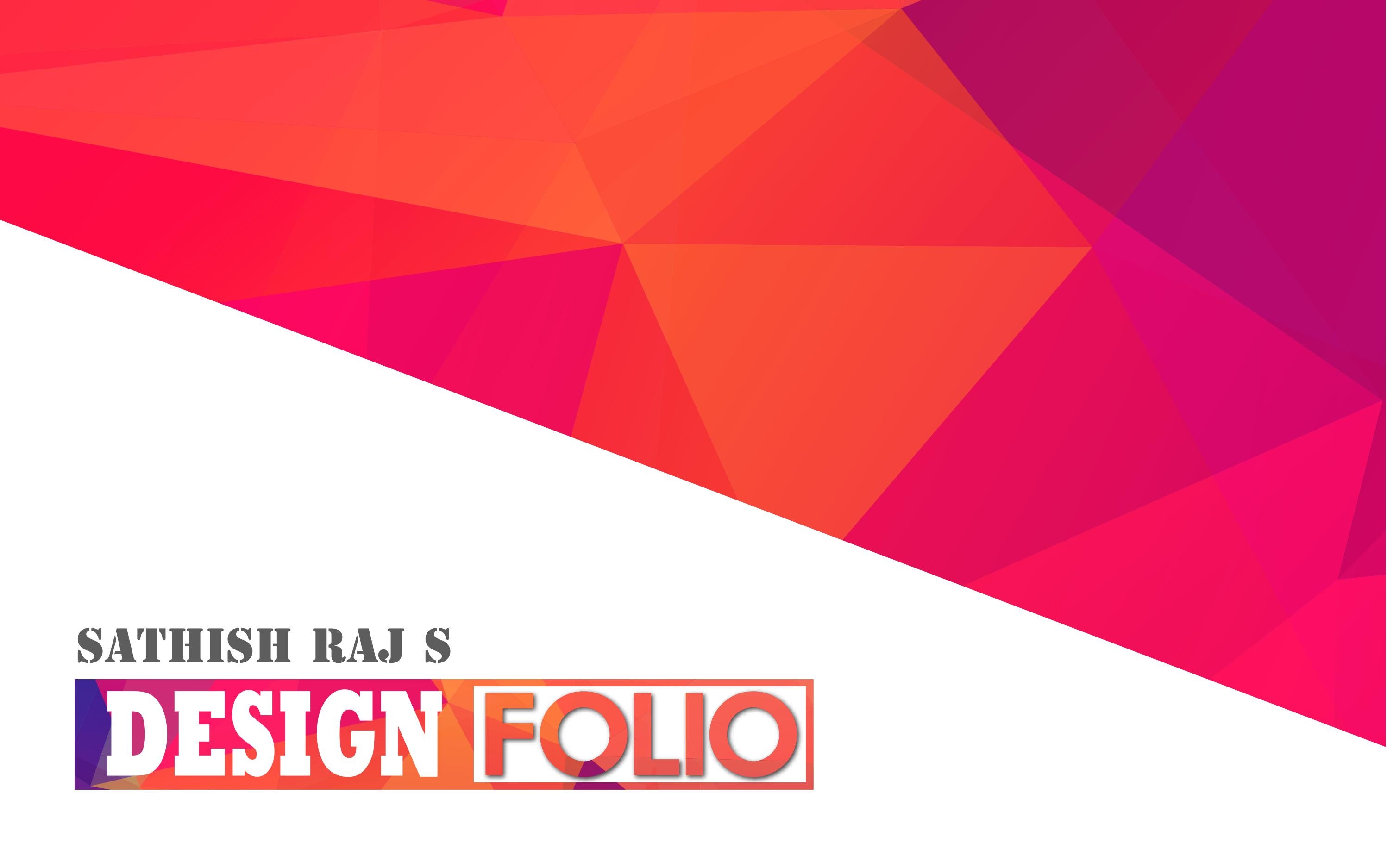 My Portfolio Design by Sathish Raj - Issuu