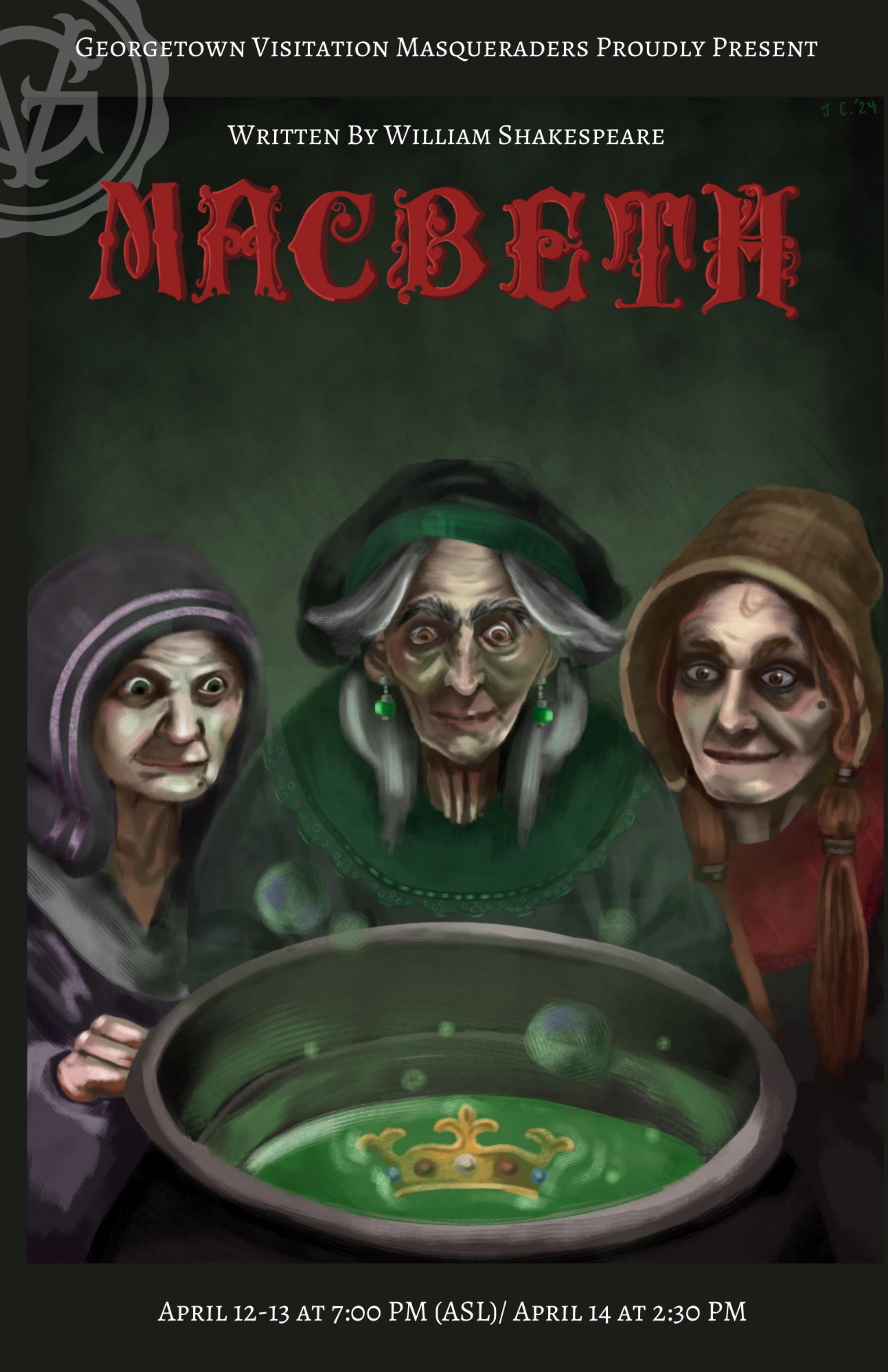 Macbeth Playbill by Georgetown Visitation Preparatory School - Issuu