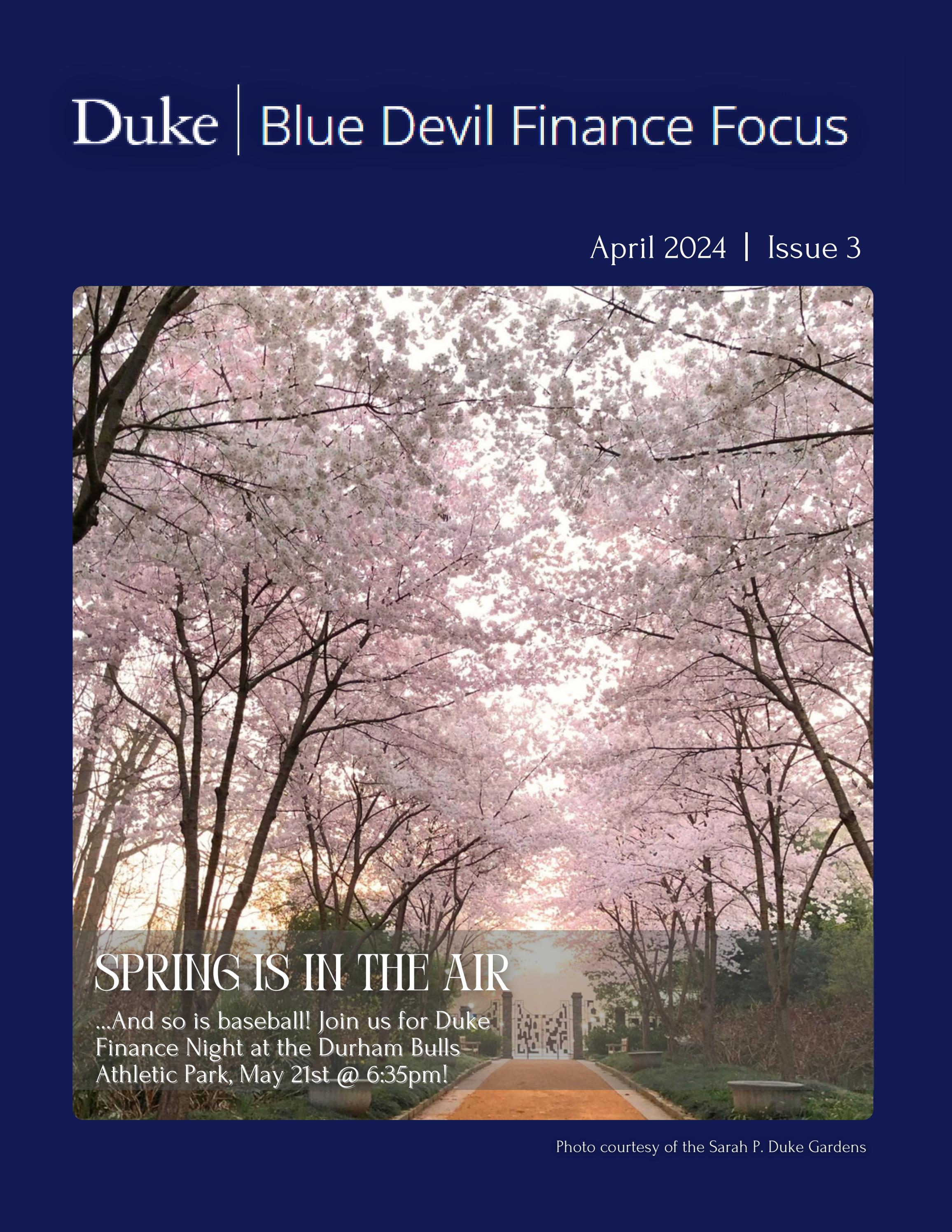 Blue Devil Finance Focus April 2024 by cassielewis616 - Issuu