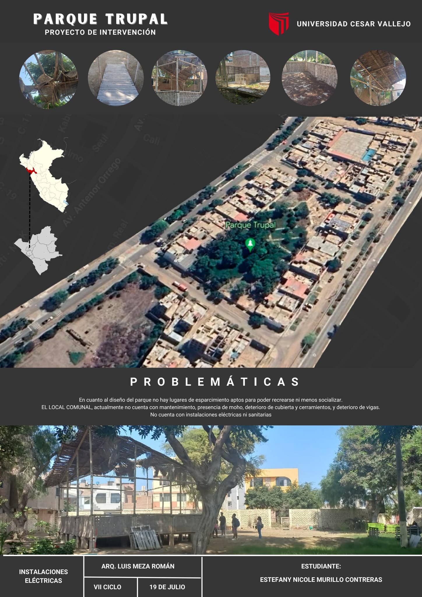 PROYECTO DE INTERVENCIÓN "PARQUE TRUPAL- TRUJILLO" by ESTEFANY MURILLO ...