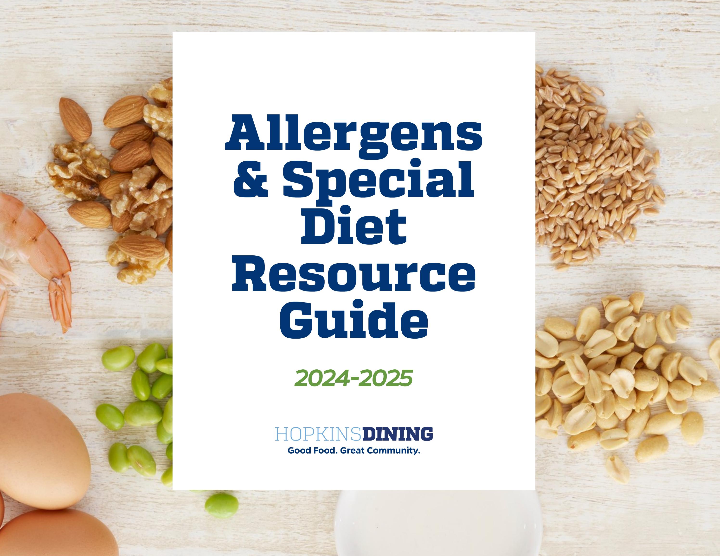 Dining Guides for Food Allergies and Preferences by Hopkins Dining - Issuu