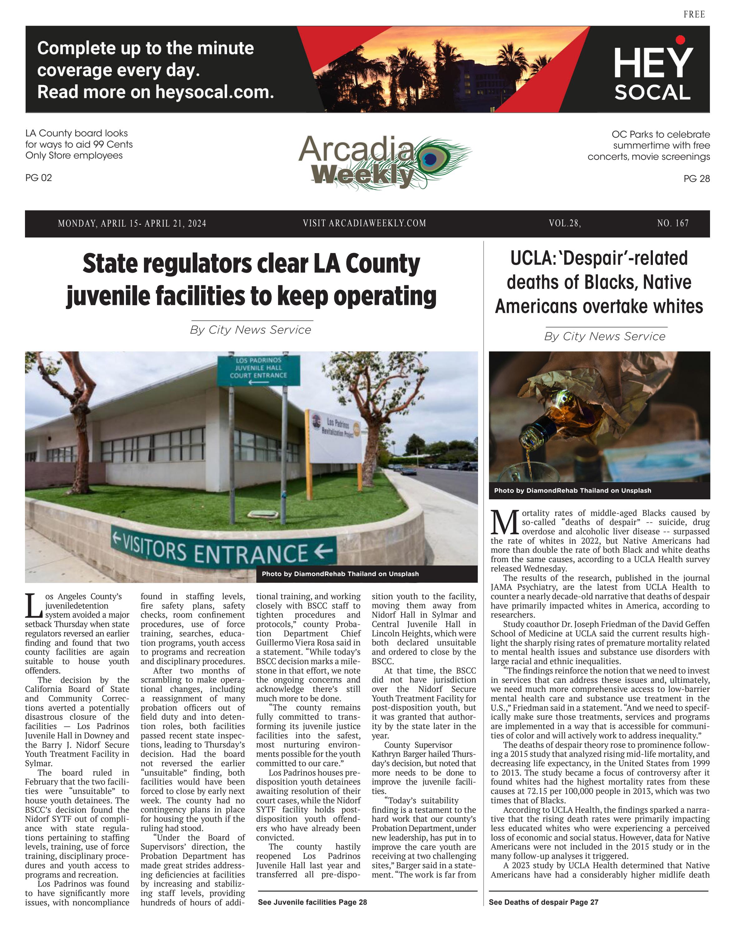 Arcadia Weekly_4/15/2024 by Beacon Media News - Issuu