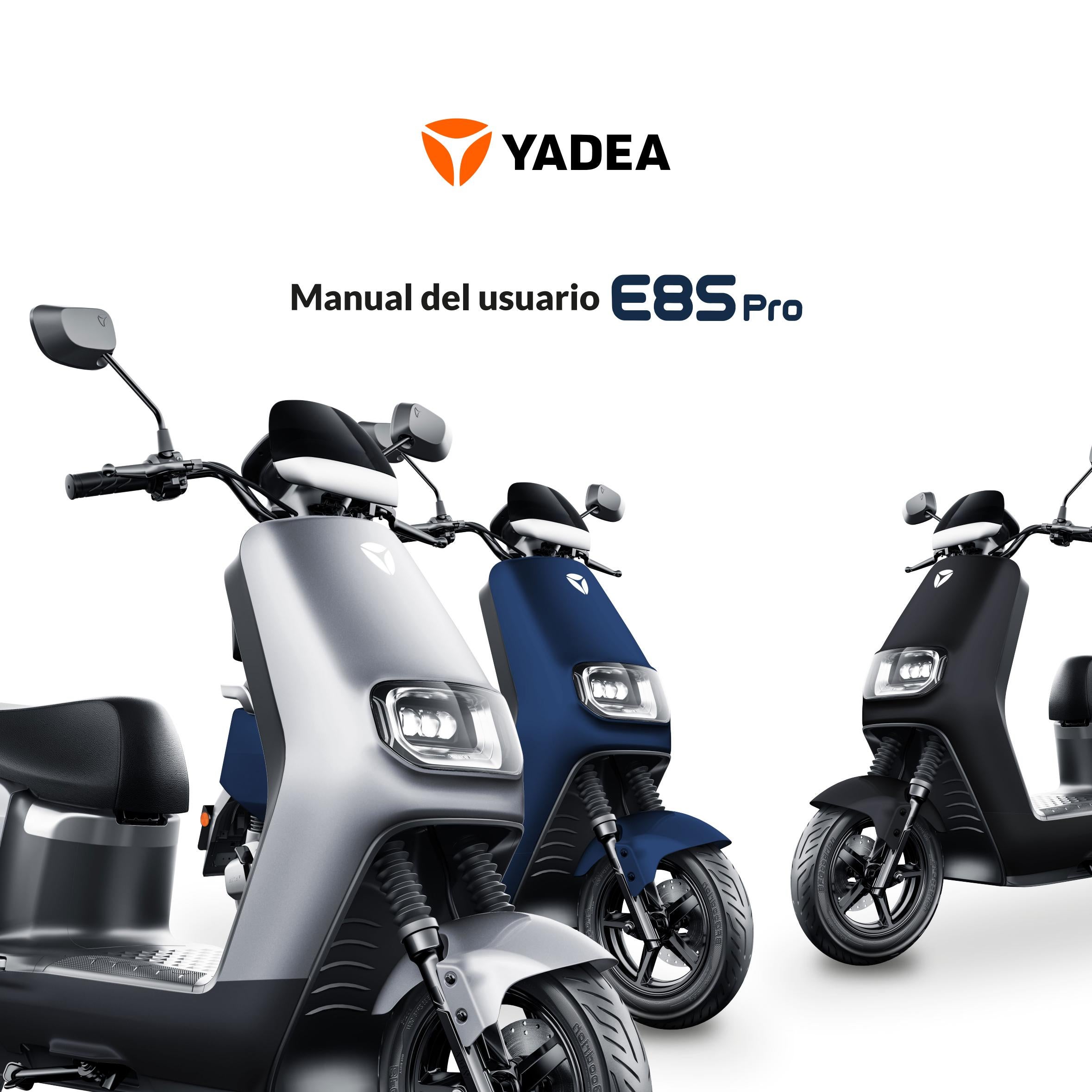 Manual E8S PRO (departamental) by Yadea Guatemala - Issuu