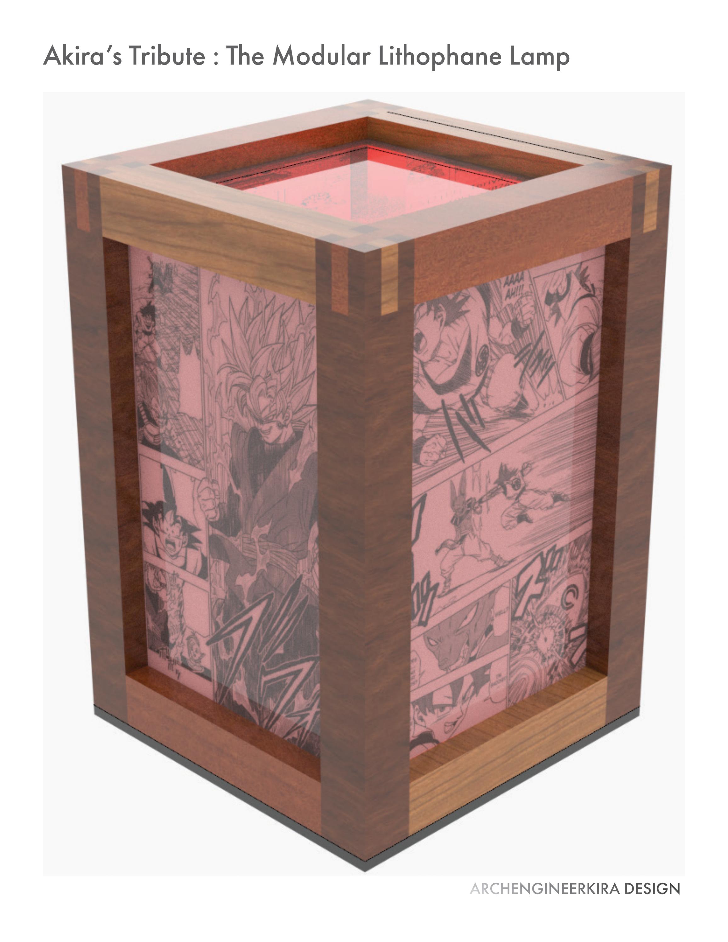 Akira's Tribute: The Modular Lithophane Lamp by Emmanuel Tejada - Issuu