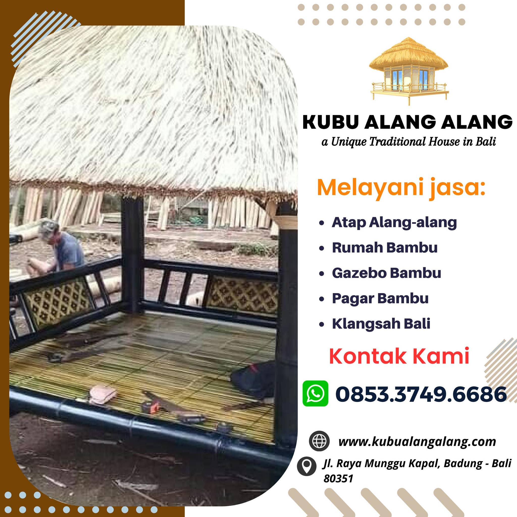 Kualitas Terbaik: Jasa Pasang Pagar Bambu Minimalis|Call +62853-3749 ...
