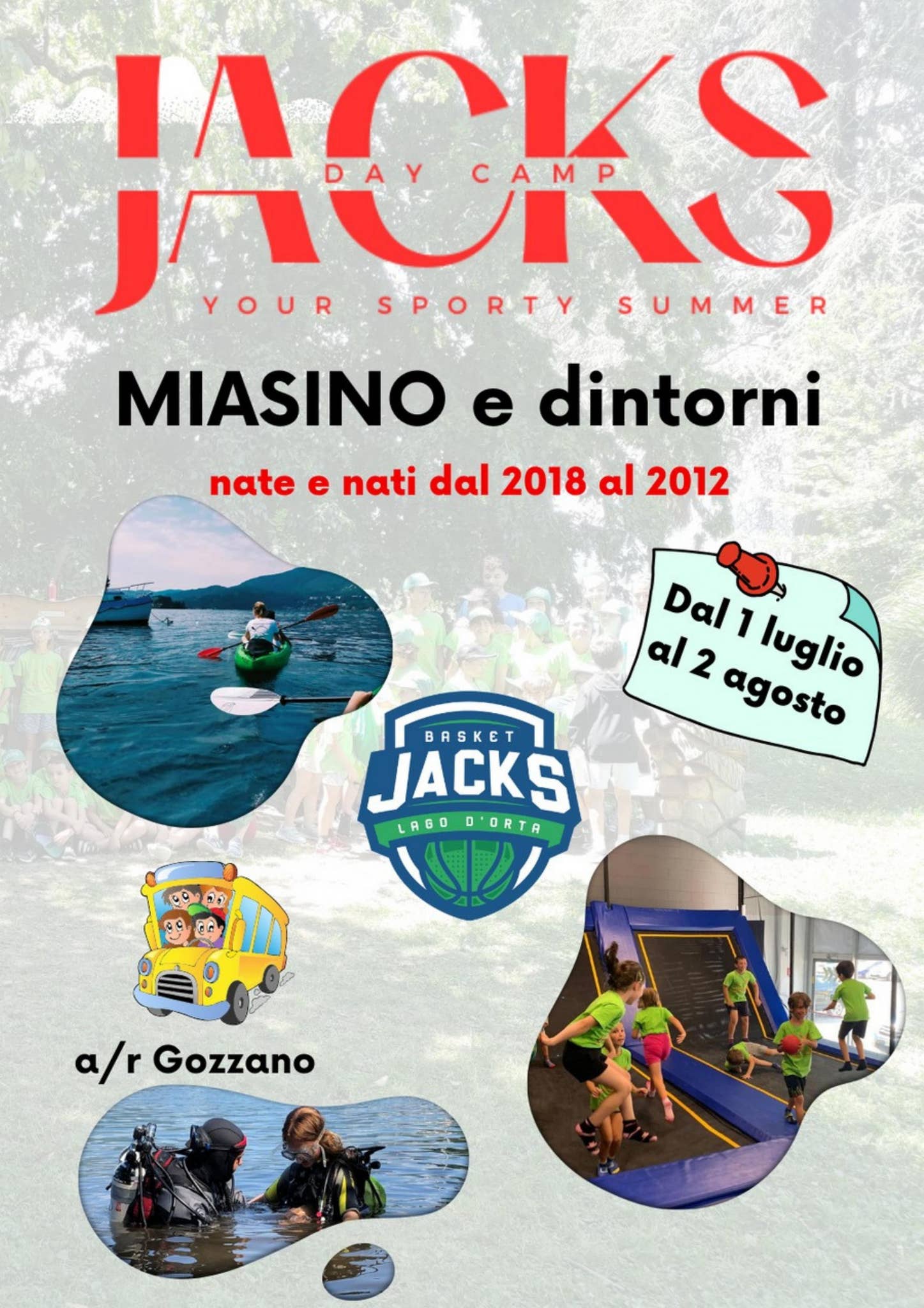 Summer Jacks Day Camp 2024 by Basket Jacks Lago d'Orta - Issuu